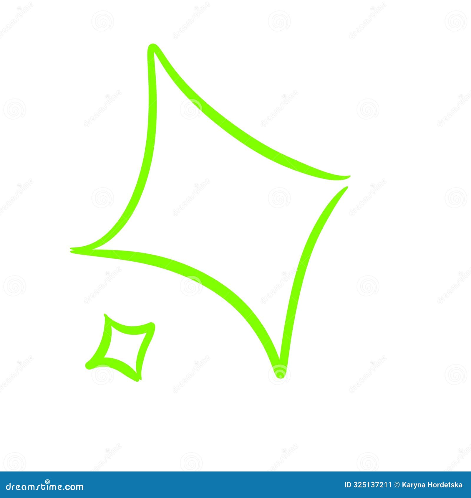 Symbol Element Meaning Shine, Illustration Stock Illustration ...