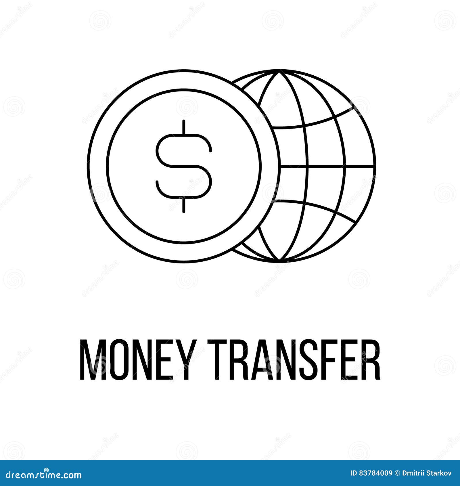 Symbol Eller Logo I Den Moderna Linjen Stil Vektor Illustrationer ...