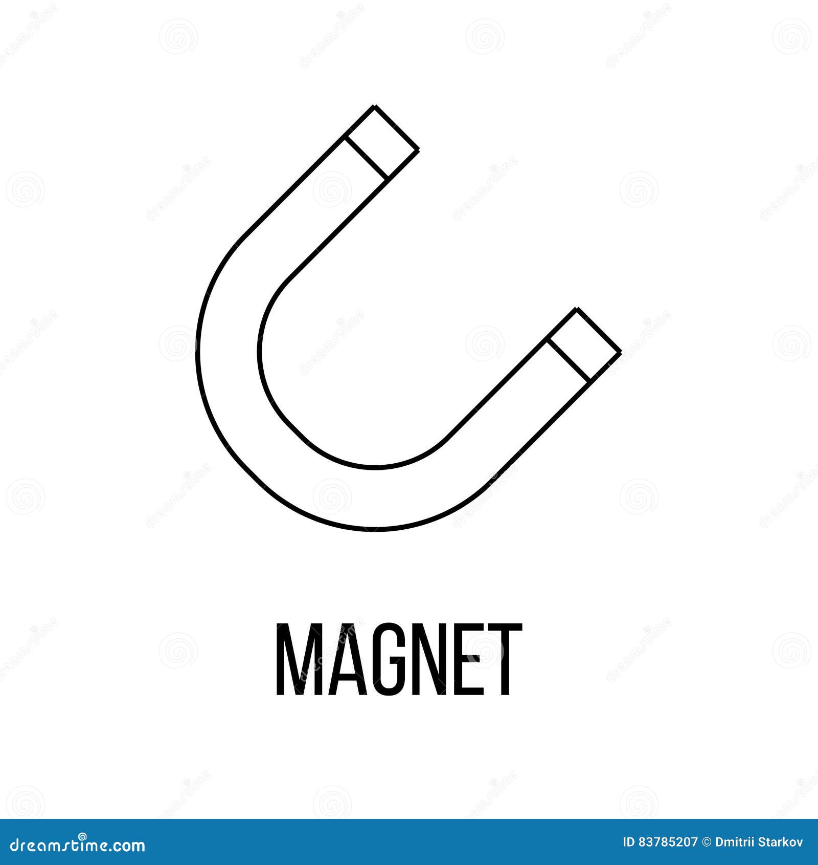 Symbol Eller Logo I Den Moderna Linjen Stil Vektor Illustrationer ...