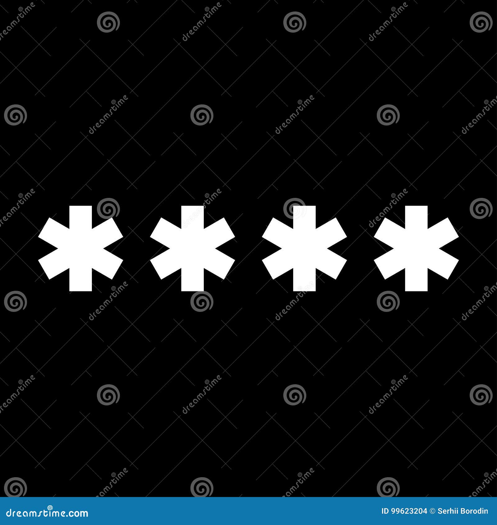 Symbol Enter Password it is Icon . Stock Vector - Illustration of ...