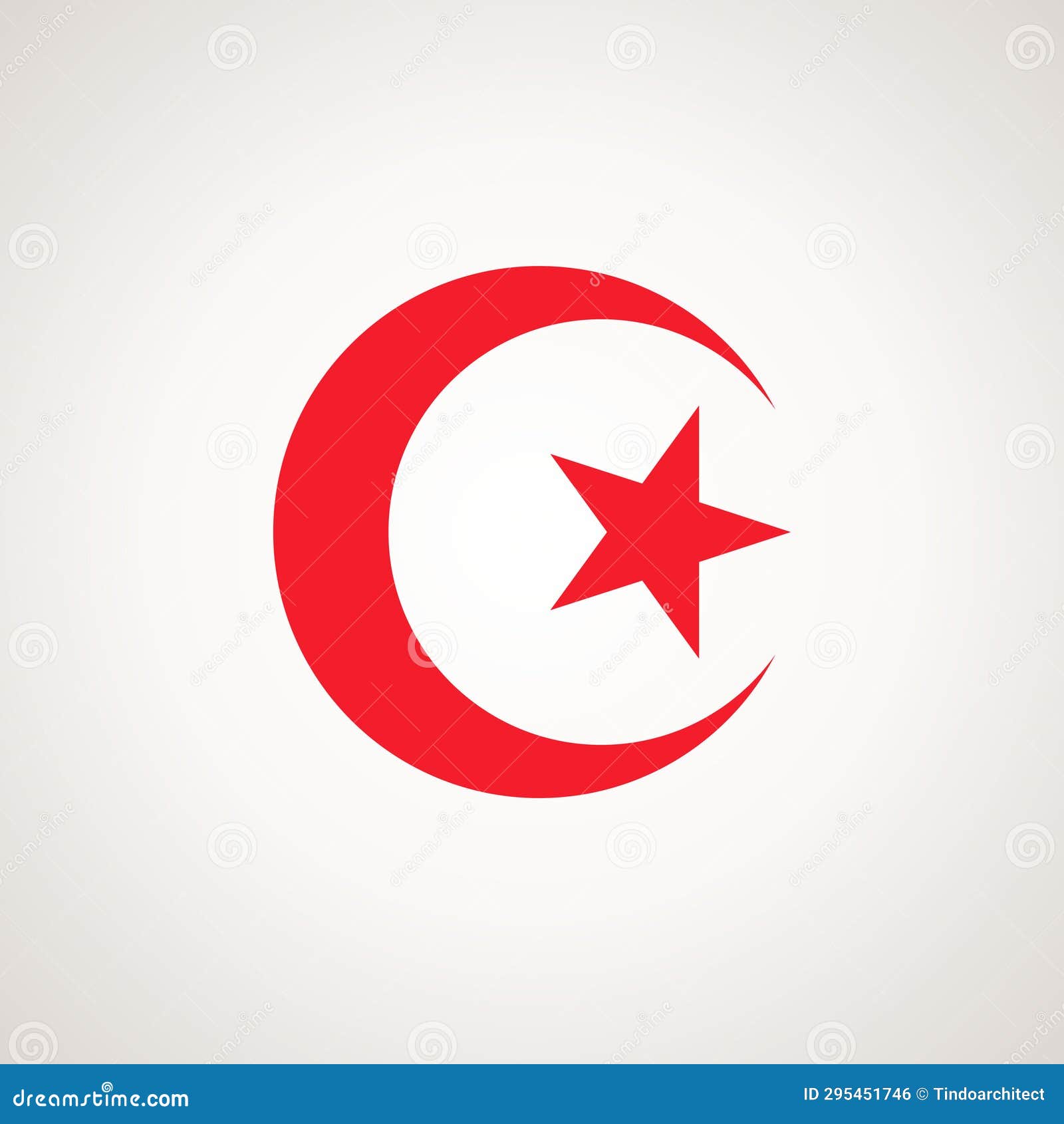 Symbol from the Flag of Algeria Stock Vector - Illustration of flag ...