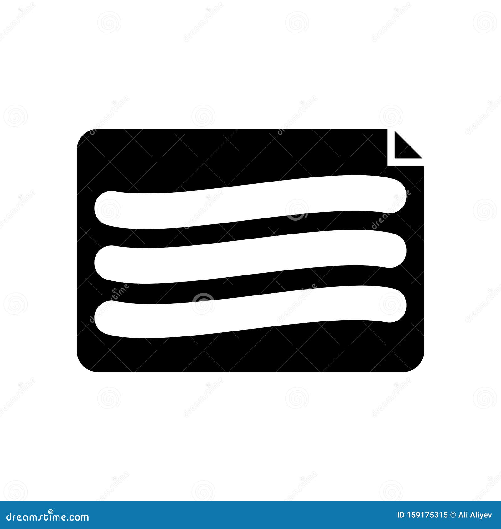 Paper File Icon. Archive Symbol Stock Vector - Illustration of category ...