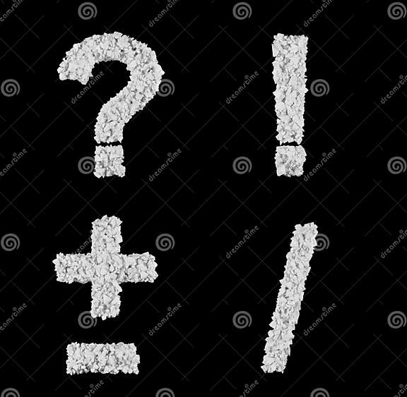 Symbol of fragments stock illustration. Illustration of break - 49507582