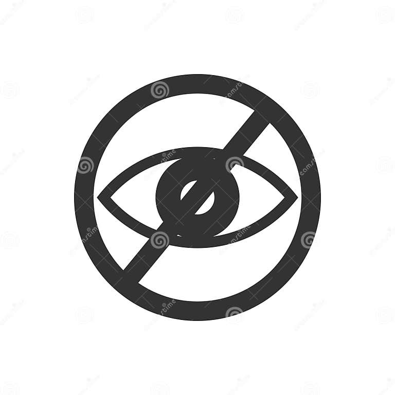 Symbol Für Vertrauliche Inhalte Im Hintergrund Isoliert. Warnsignal ... Symbol Für Vertrauliche Inhalte Im Hintergrund Isoliert. Warnsignal ...