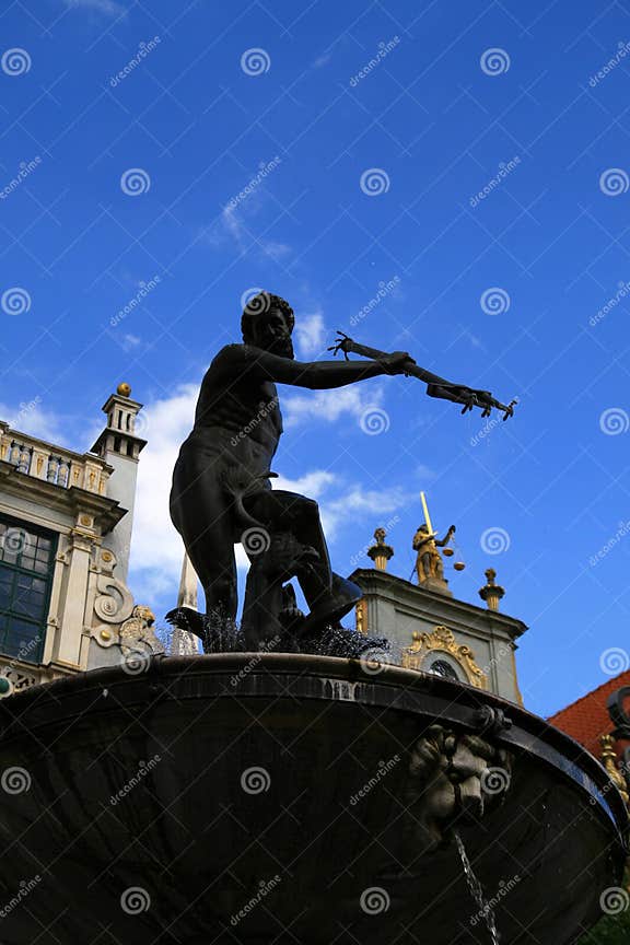 Symbol of Gdansk stock image. Image of statue, antiquity - 2990389