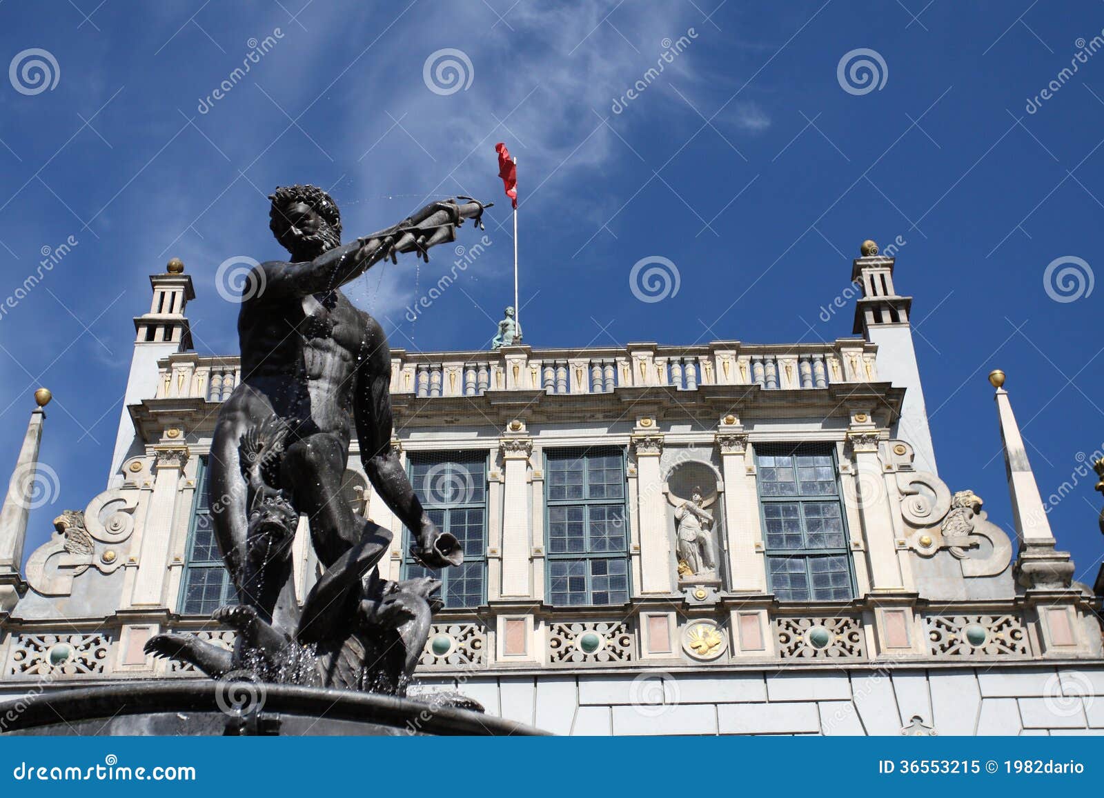 Symbol of Gdansk stock image. Image of monument, history - 36553215