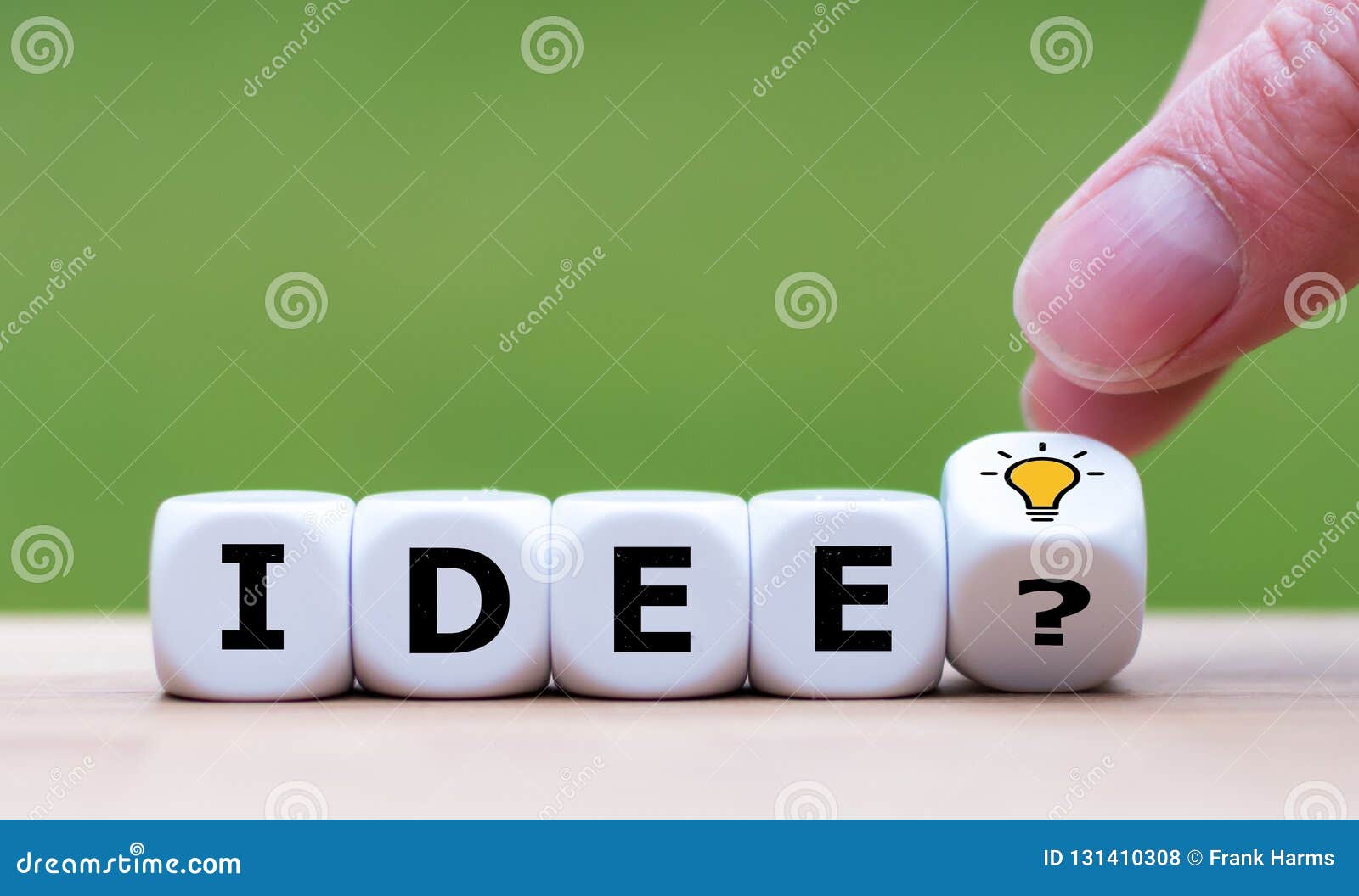 A Symbol of Getting a Good Idea Stock Photo - Image of change ...