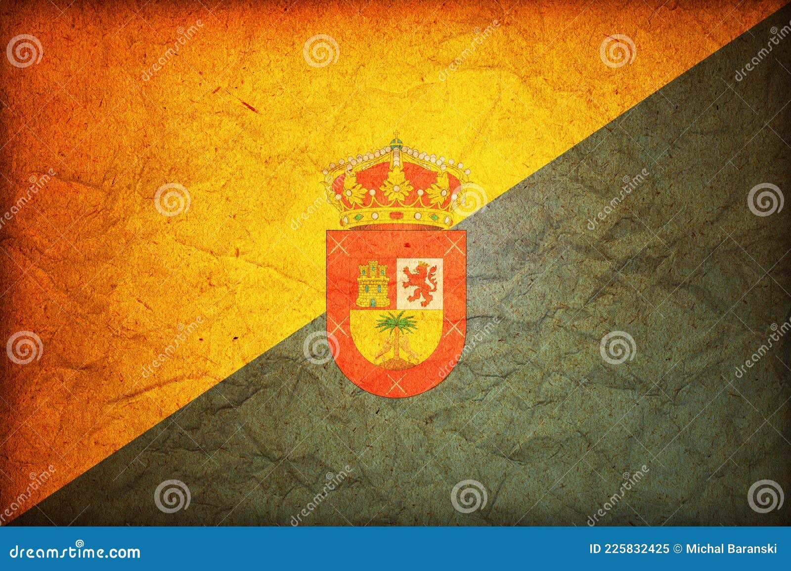 Symbol of gran canaria stock illustration. Illustration of province ...