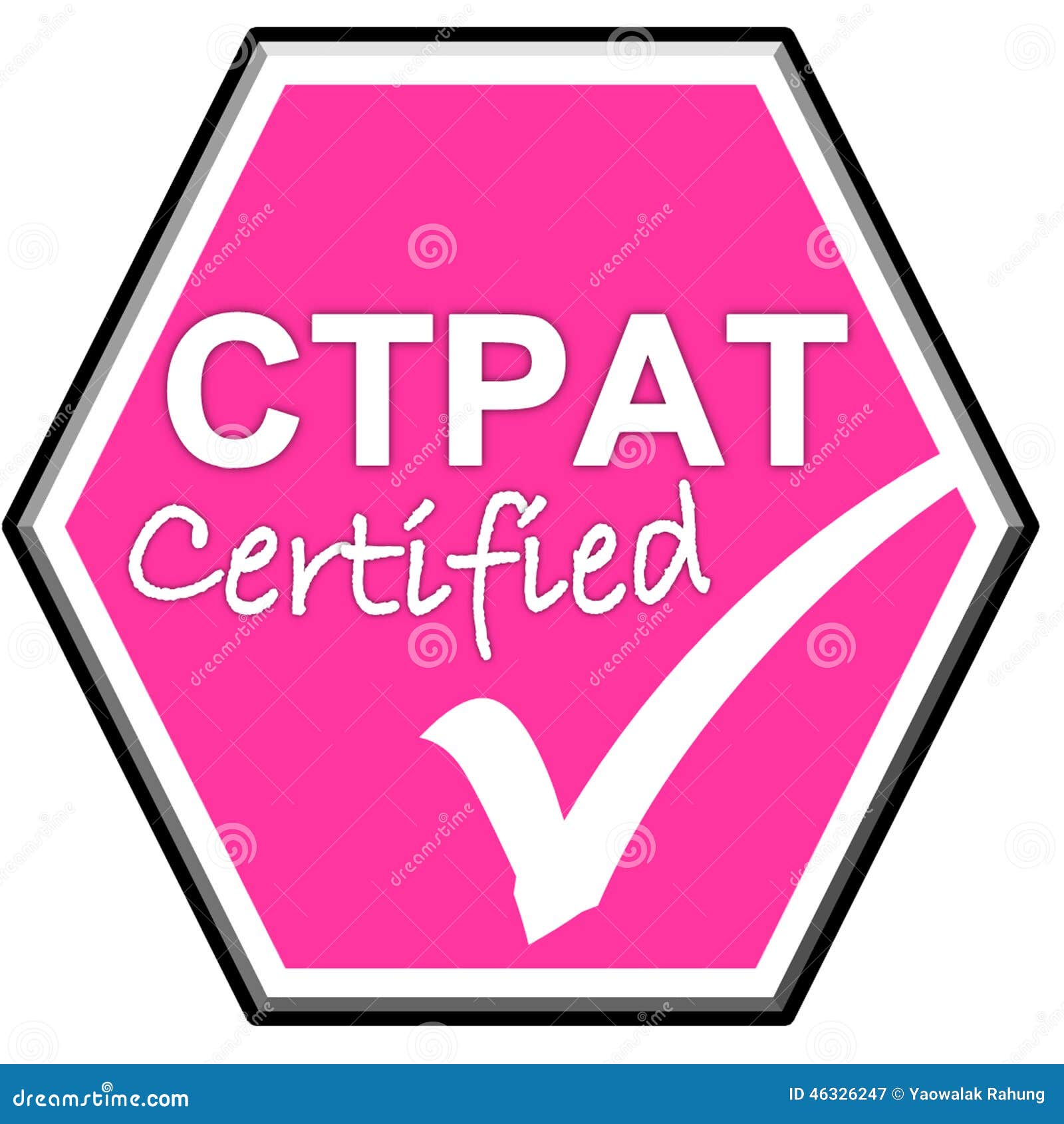 Symbol Have Been Certified CTPAT System Stock Illustration ...