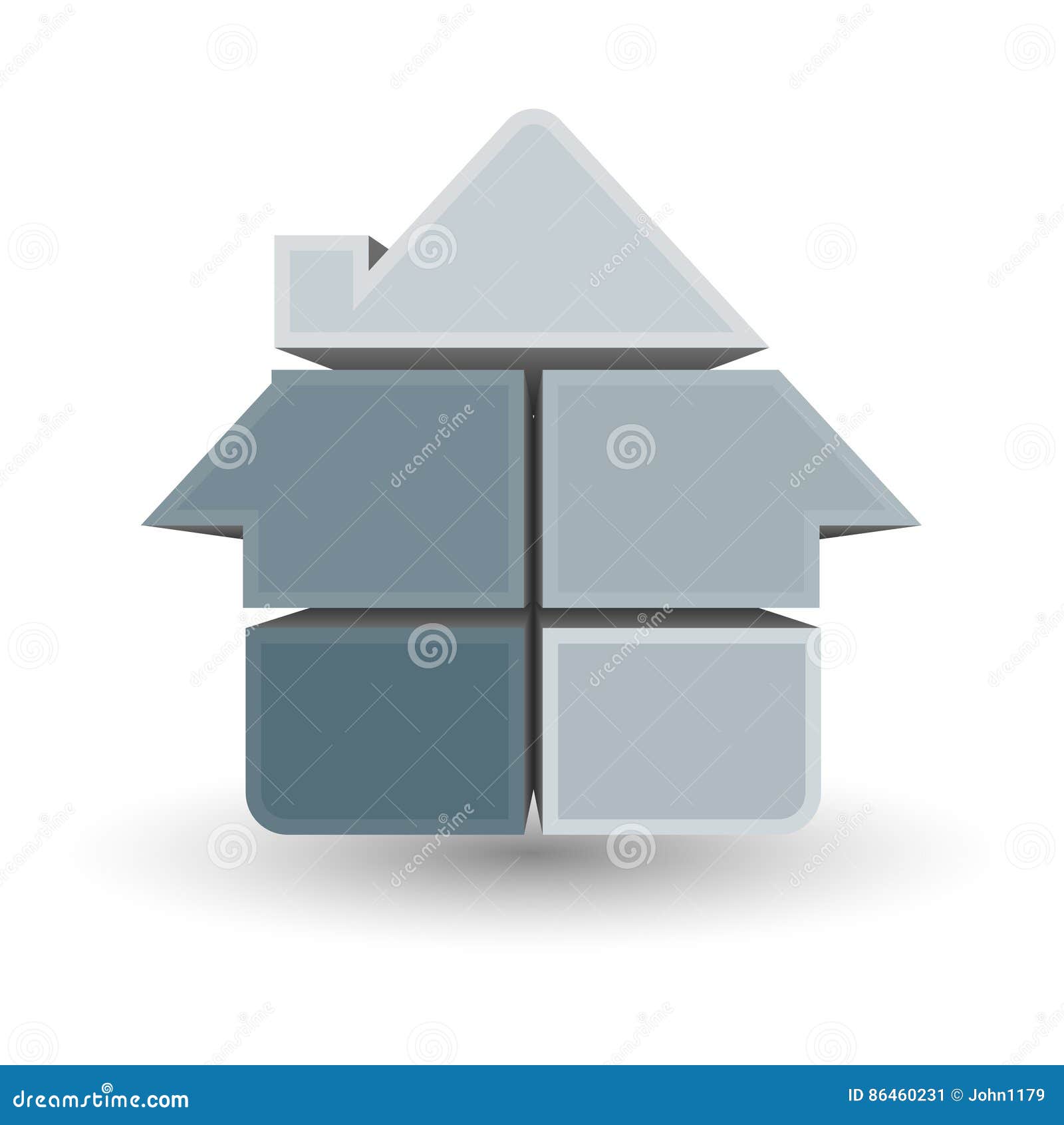Symbol house design stock vector. Illustration of element - 86460231