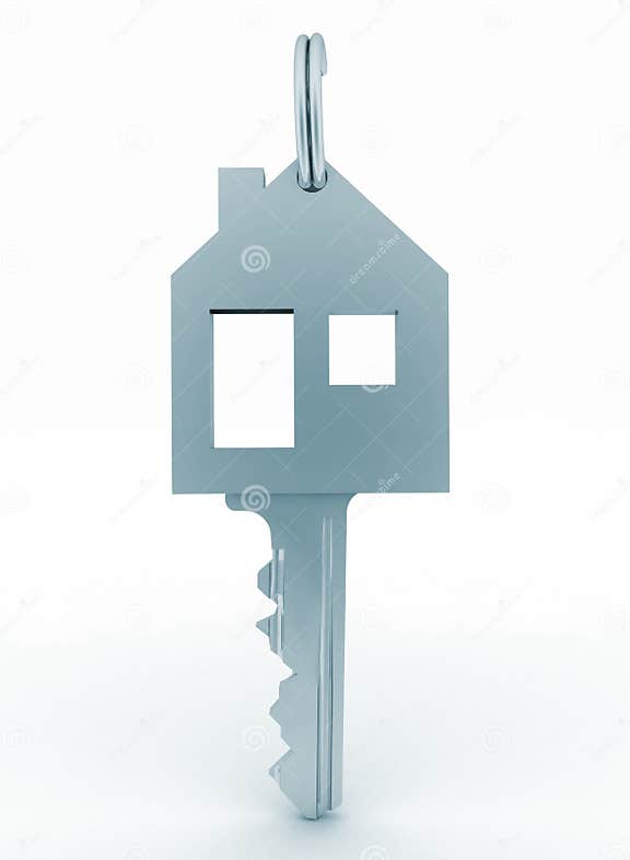 Symbol house key stock illustration. Illustration of isolated - 55268615