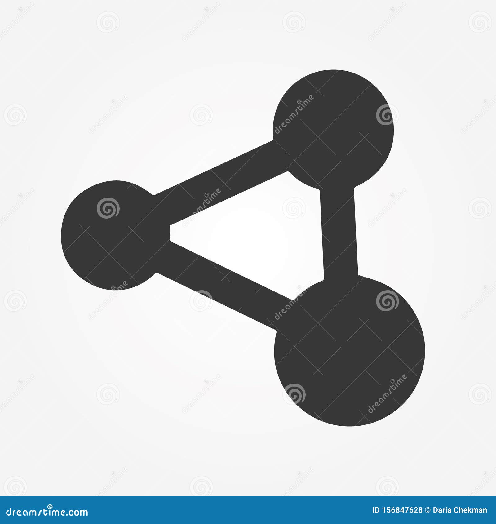 Symbol Im Einfachen Design Freigeben Vector-Illustration Stock ...