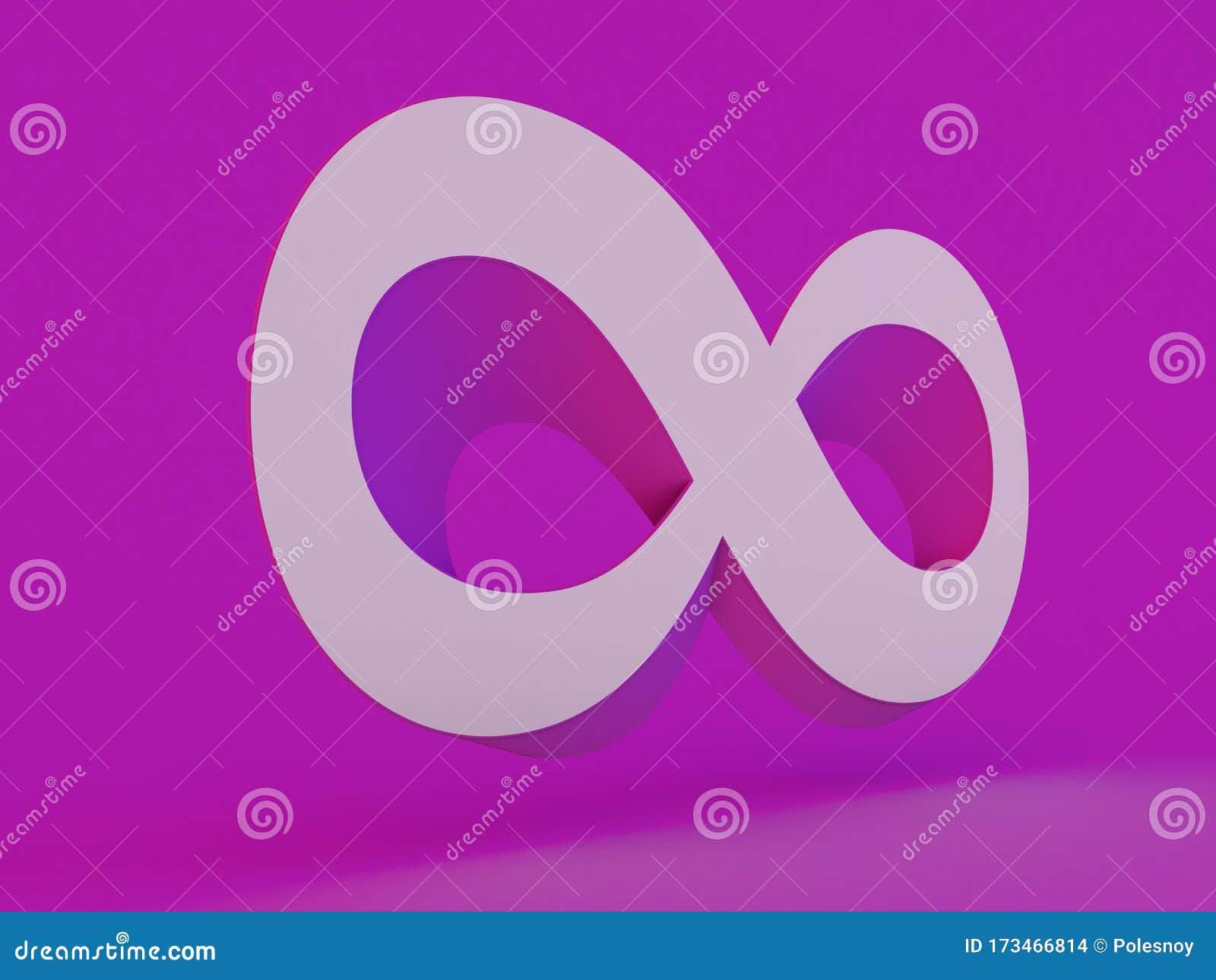 Symbol of Infinity Art Info. Combination of Figure 8. Infinity Concept ...