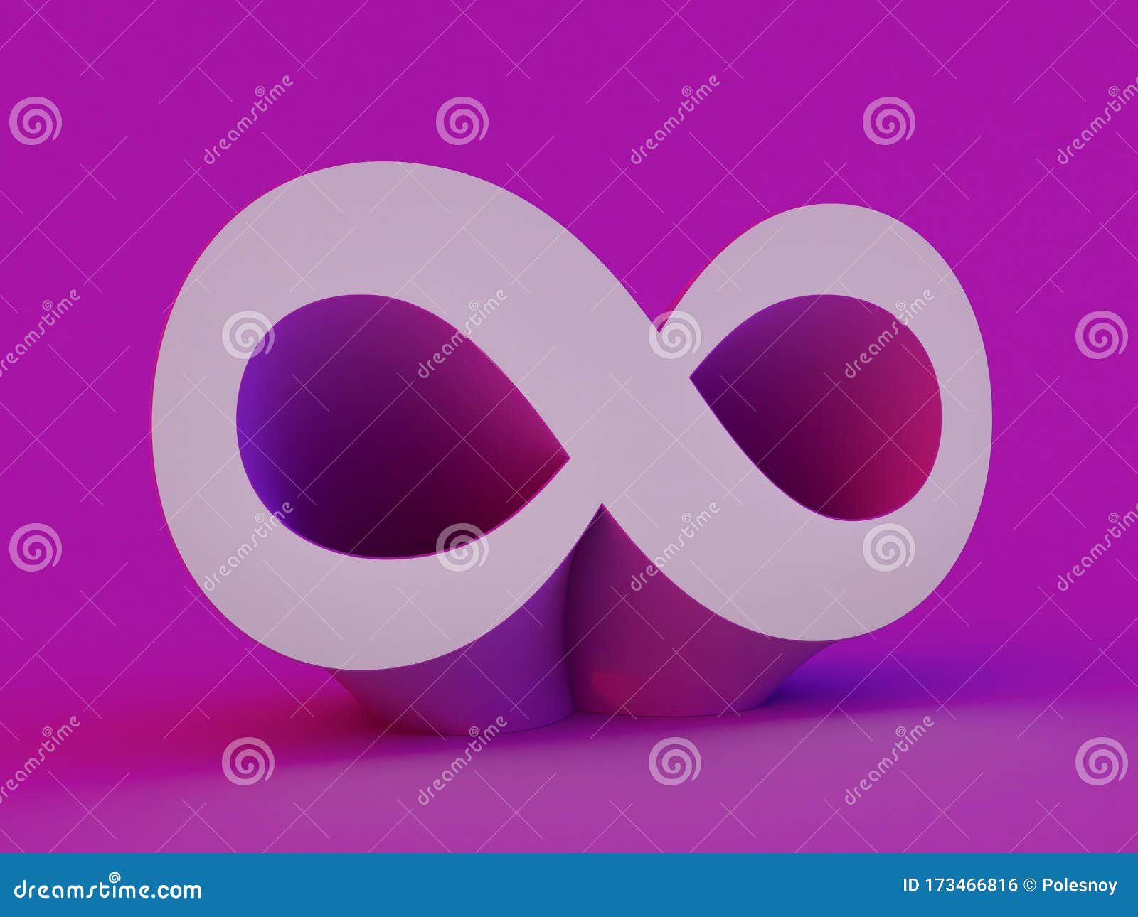 Symbol of Infinity Art Info. Combination of Figure 8. Infinity Concept ...
