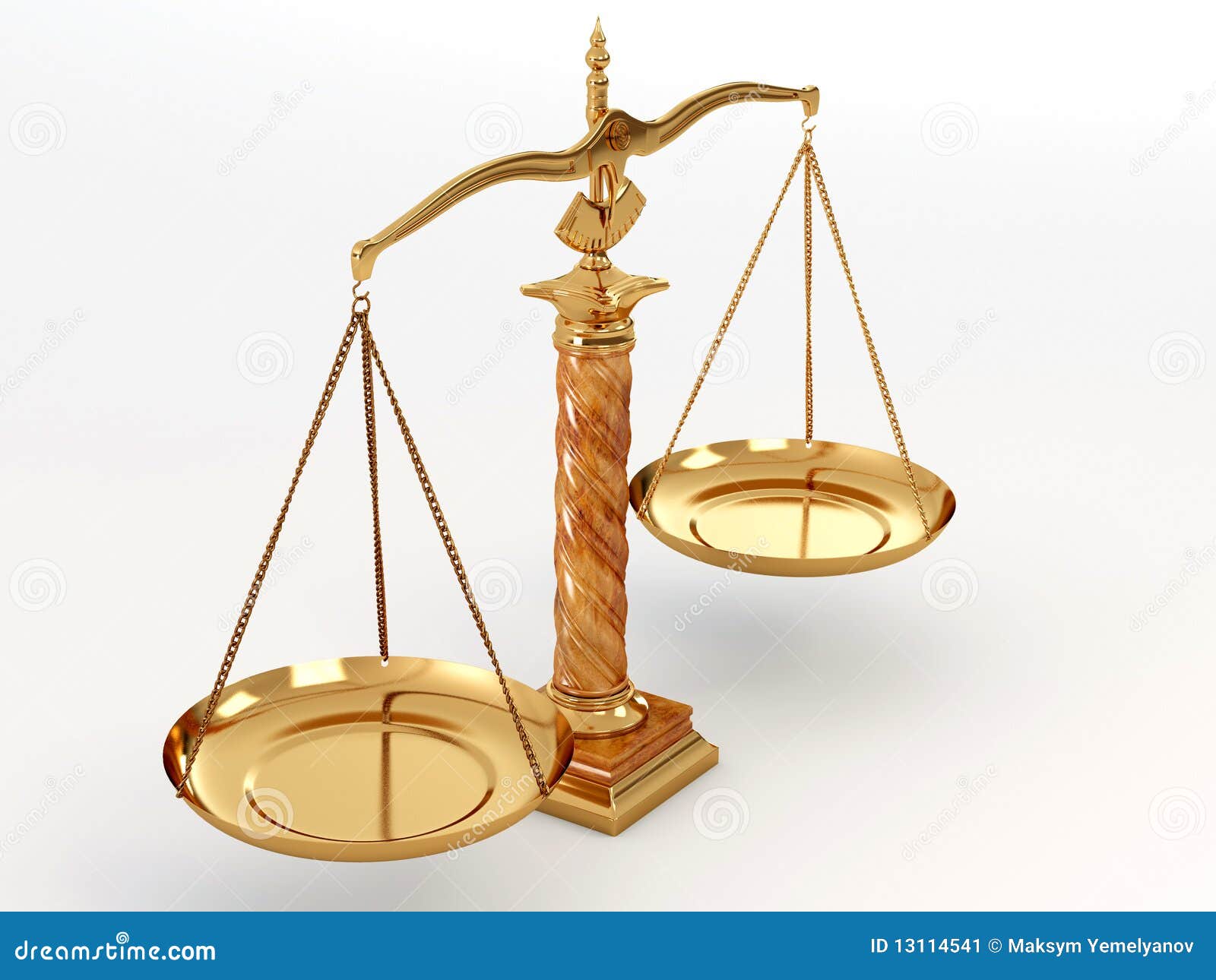 Symbol of justice. Scale stock illustration. Illustration of measuring ...