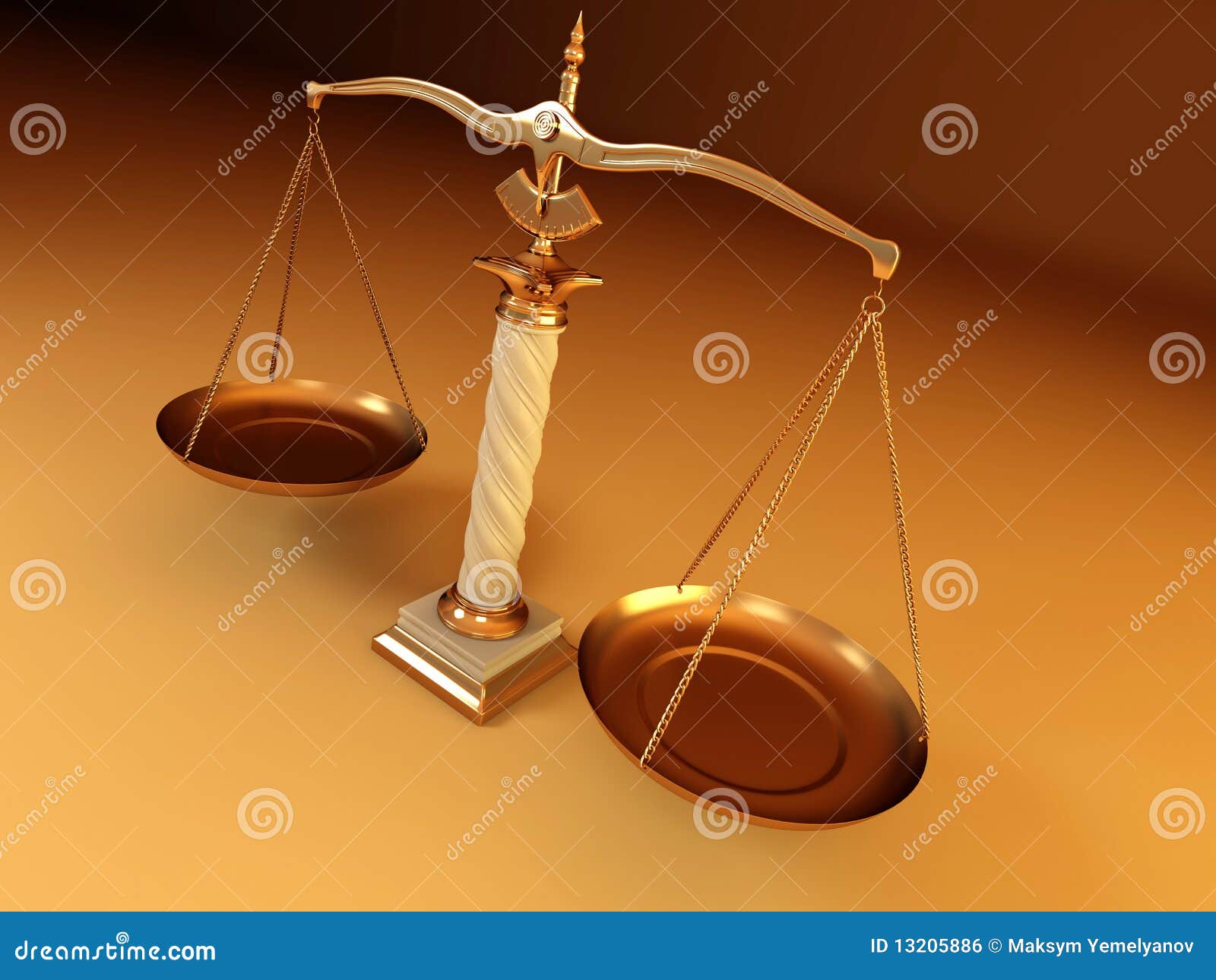 Symbol of justice. Scale stock illustration. Illustration of isolated ...