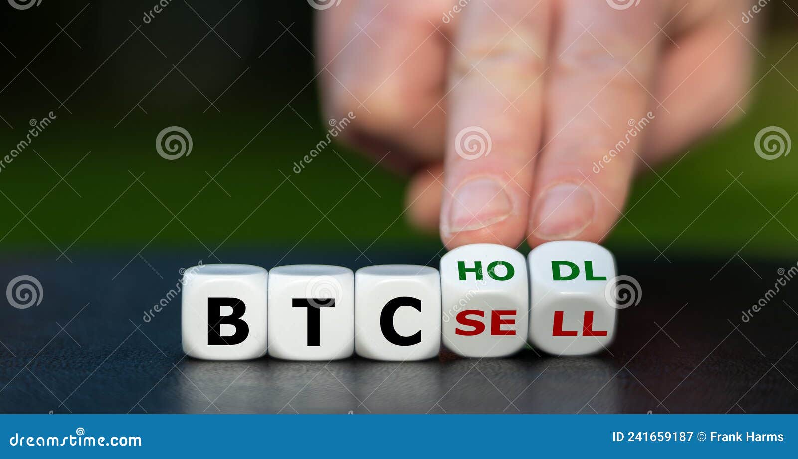 Symbol for Keeping Hodl Bitcoins BTC. Stock Image - Image of market ...