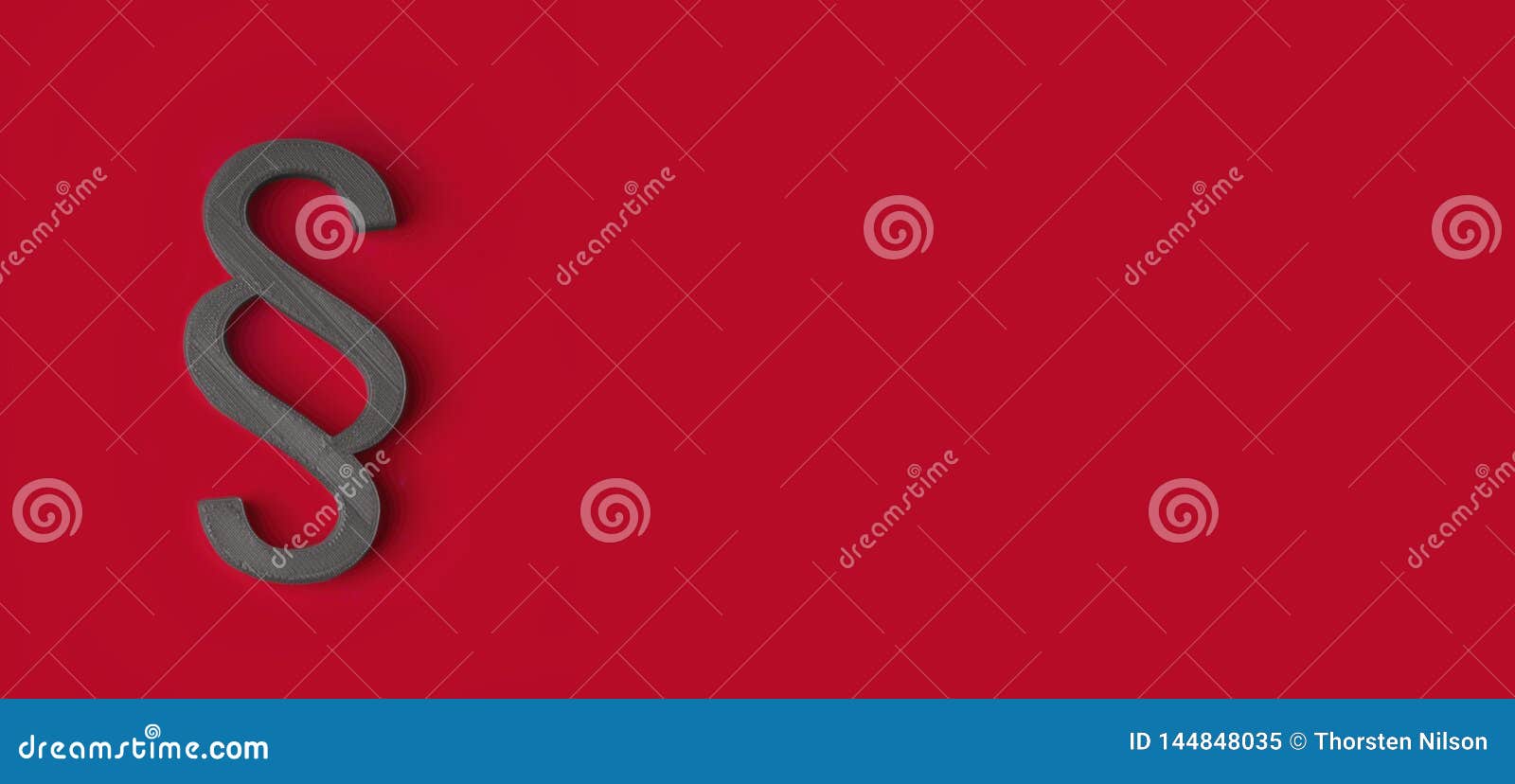 Symbol of Law and Justice - Paragraph / Section Sign. Stock Image ...