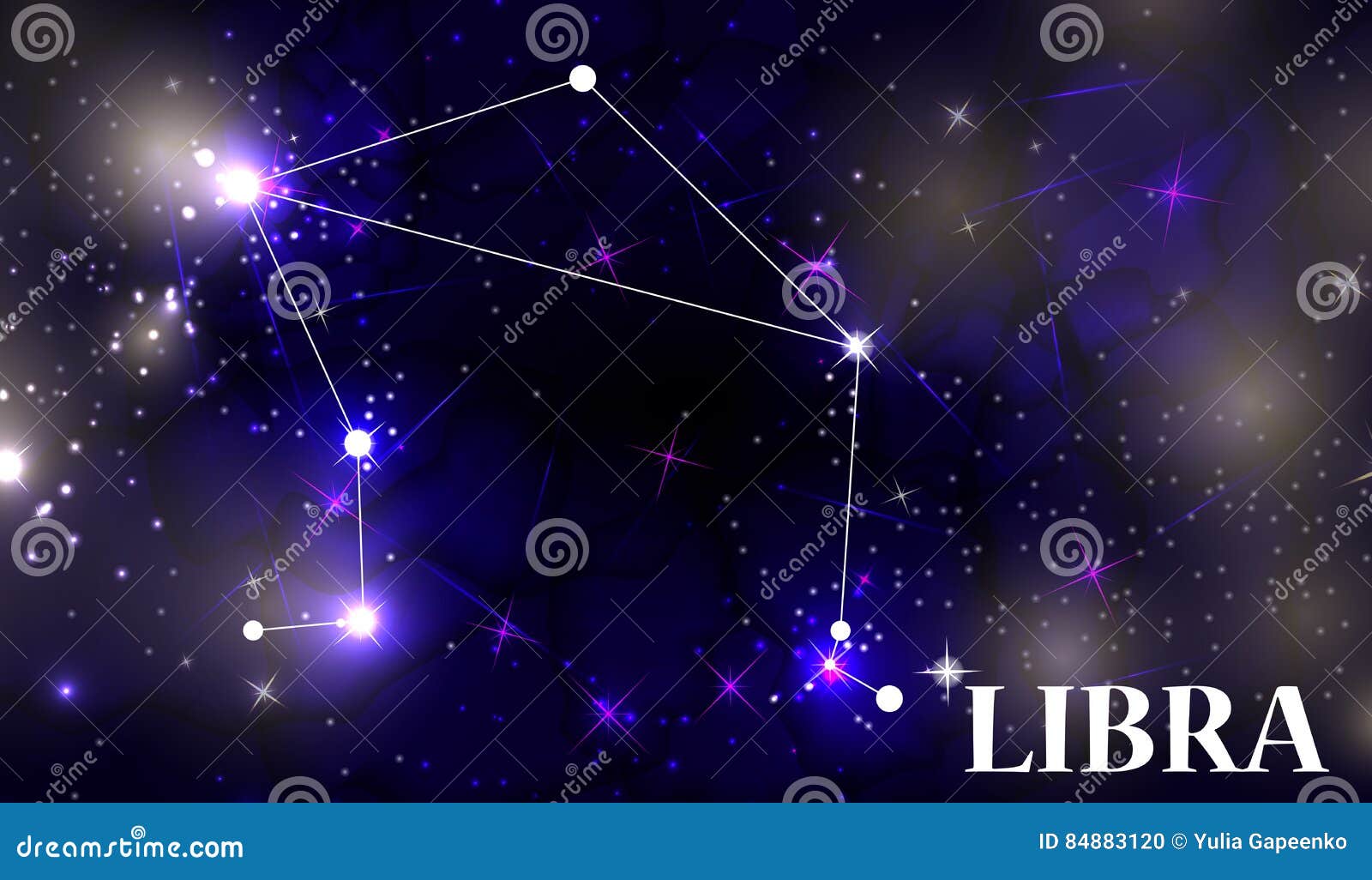 Symbol Libra Zodiac Sign. Vector Illustration. Stock Vector ...