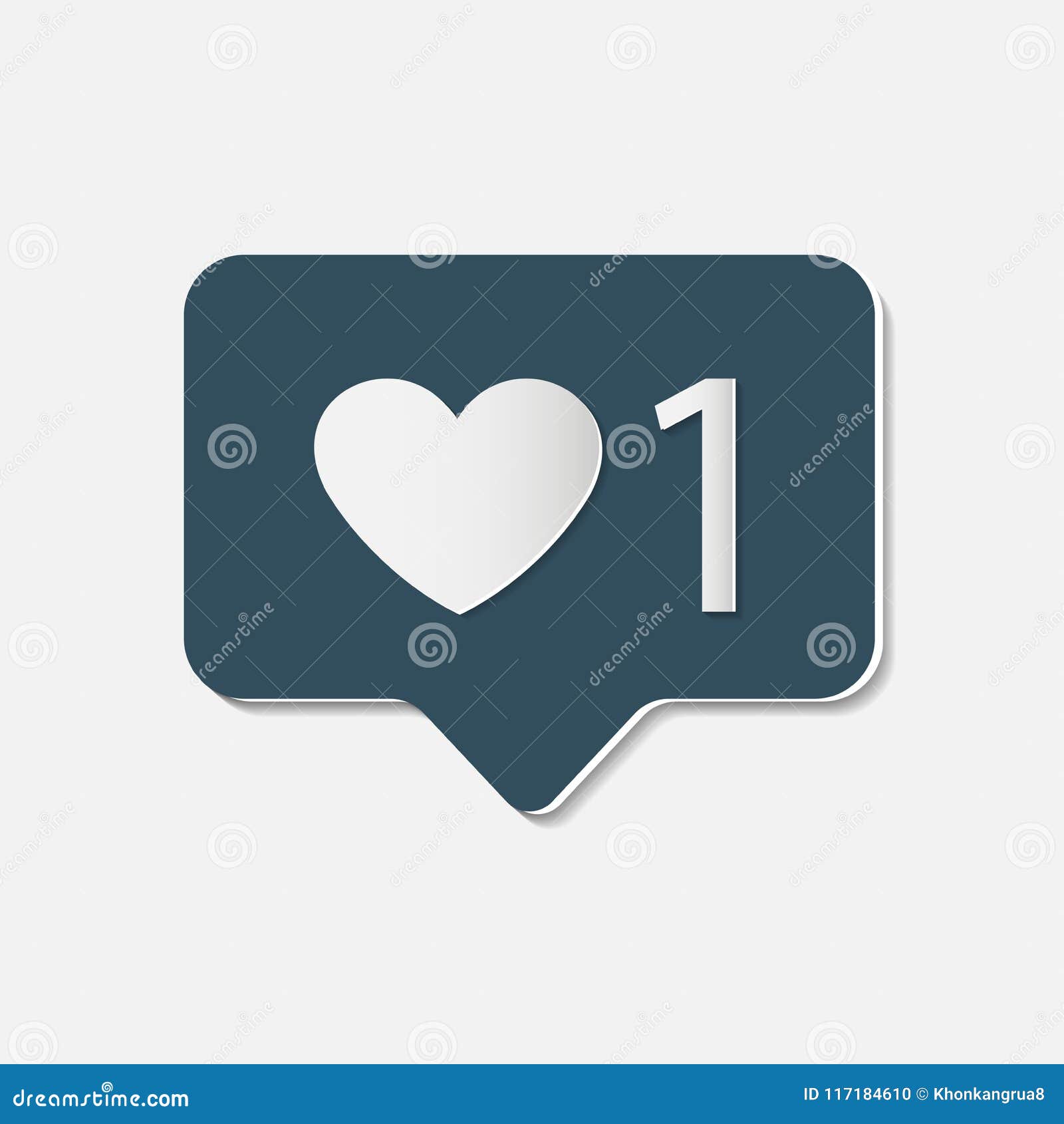 Symbol Like Icon,follower,design Elements.vector Illustrator Stock ...