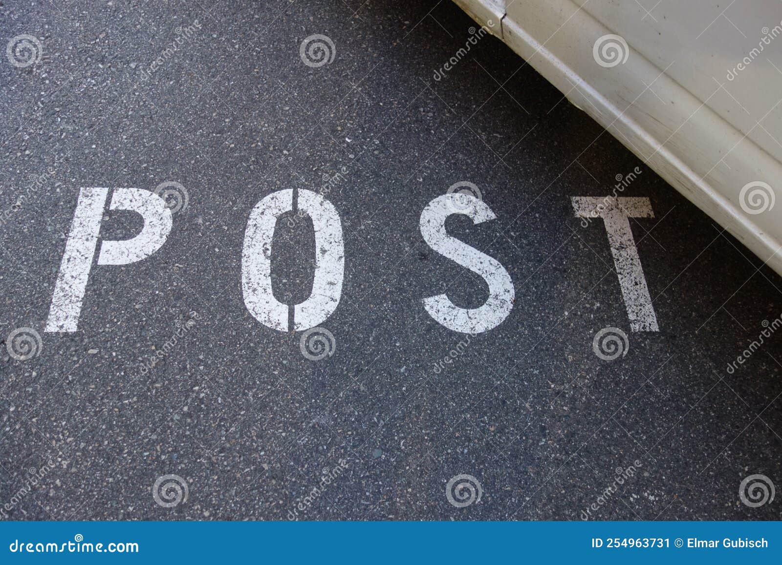 Symbol or Logo for Postal Service Stock Image - Image of traffic ...