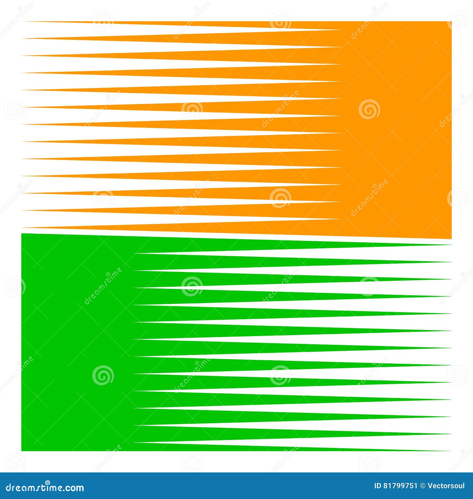 Symbol / Logo Shape with Straight Parallel Horizontal Lines Stock ...