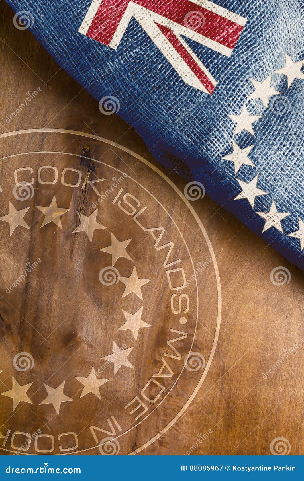 Symbol Made in Cook Islands Stock Image - Image of border, pattern ...