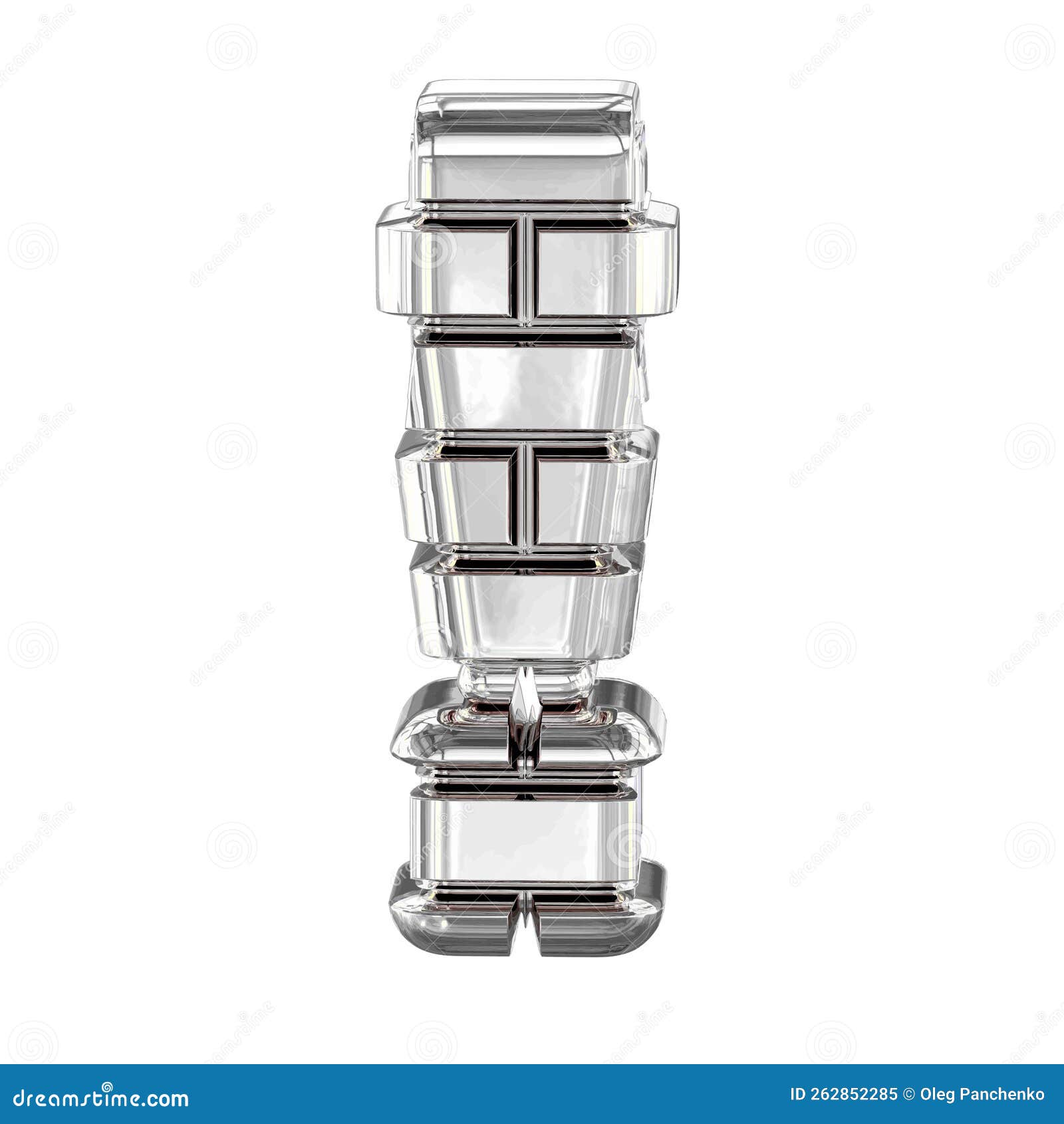 The Symbol Made of Silver Bricks. Stock Vector - Illustration of ...