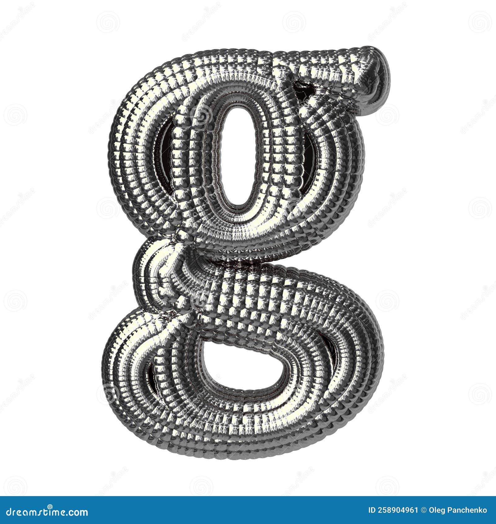 Symbol Made of Silver Spheres. Letter G Stock Vector - Illustration of ...