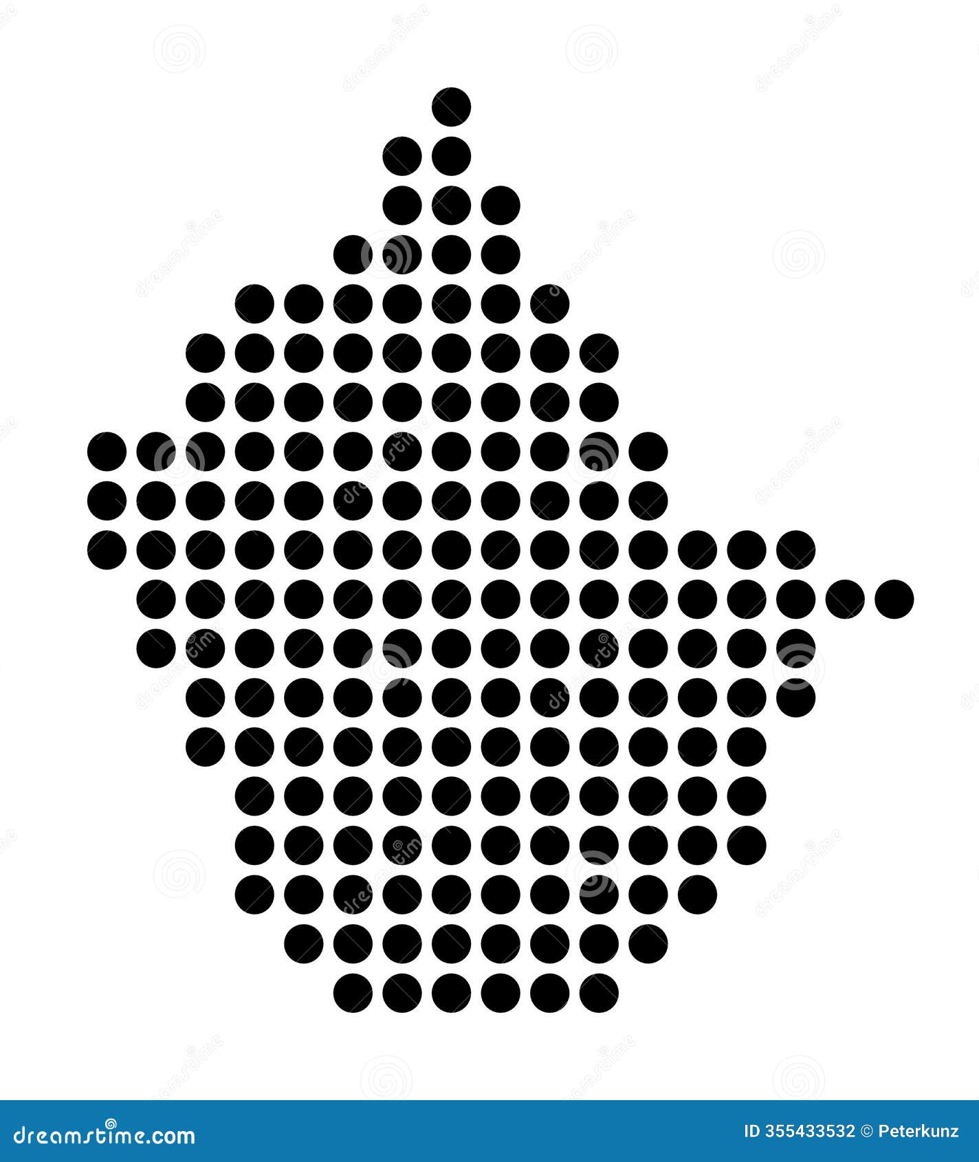 Map of the City Alcorcon (Spain) Stock Illustration - Illustration of ...