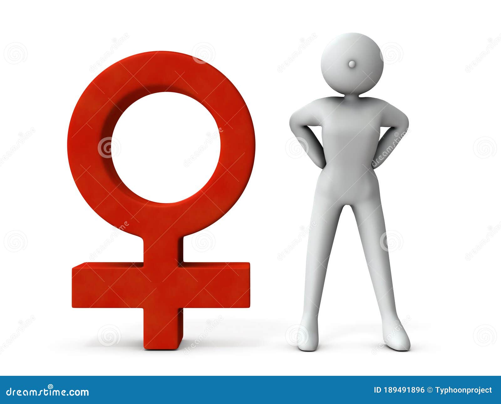A Symbol Mark that Represents Gender. Stock Illustration - Illustration ...