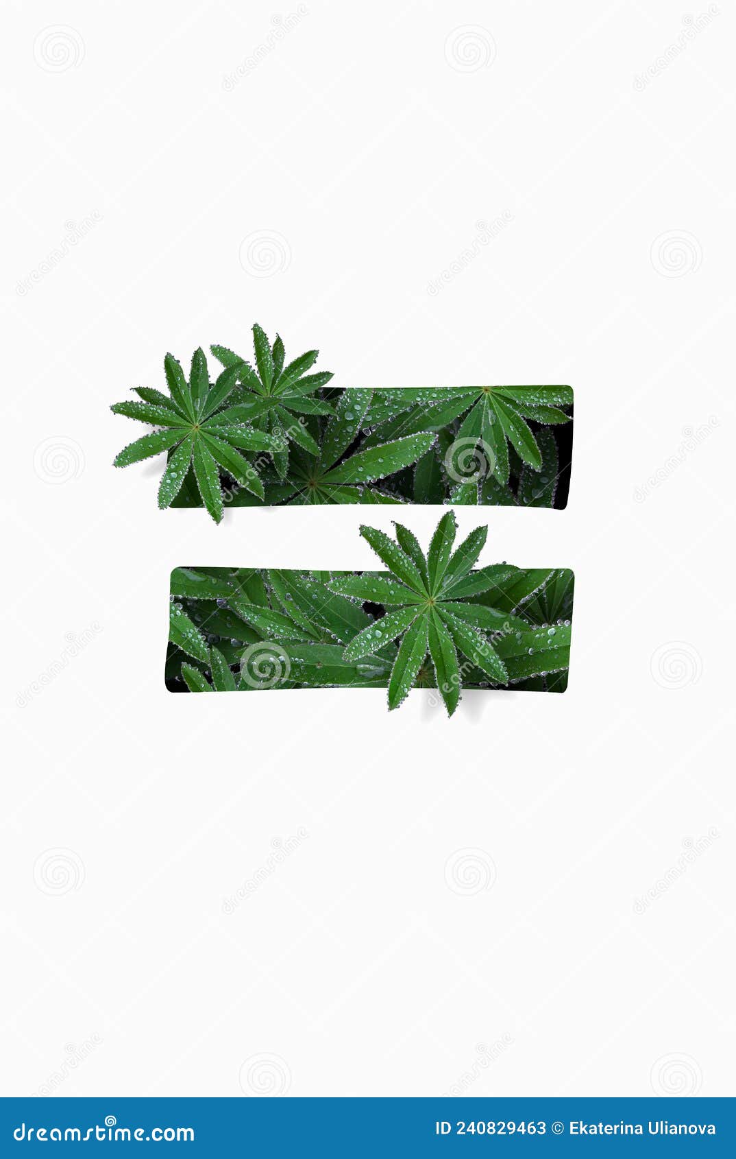 The Symbol of Mathematical Equality is Isolated on a White Background ...