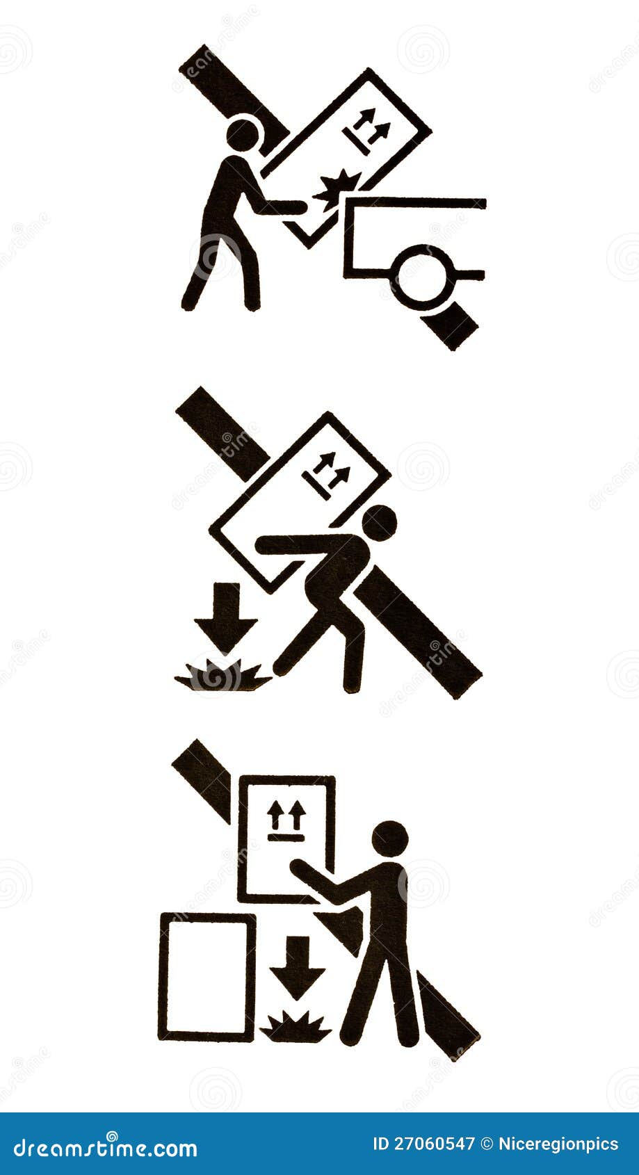 Symbol of moving products. stock image. Image of label - 27060547