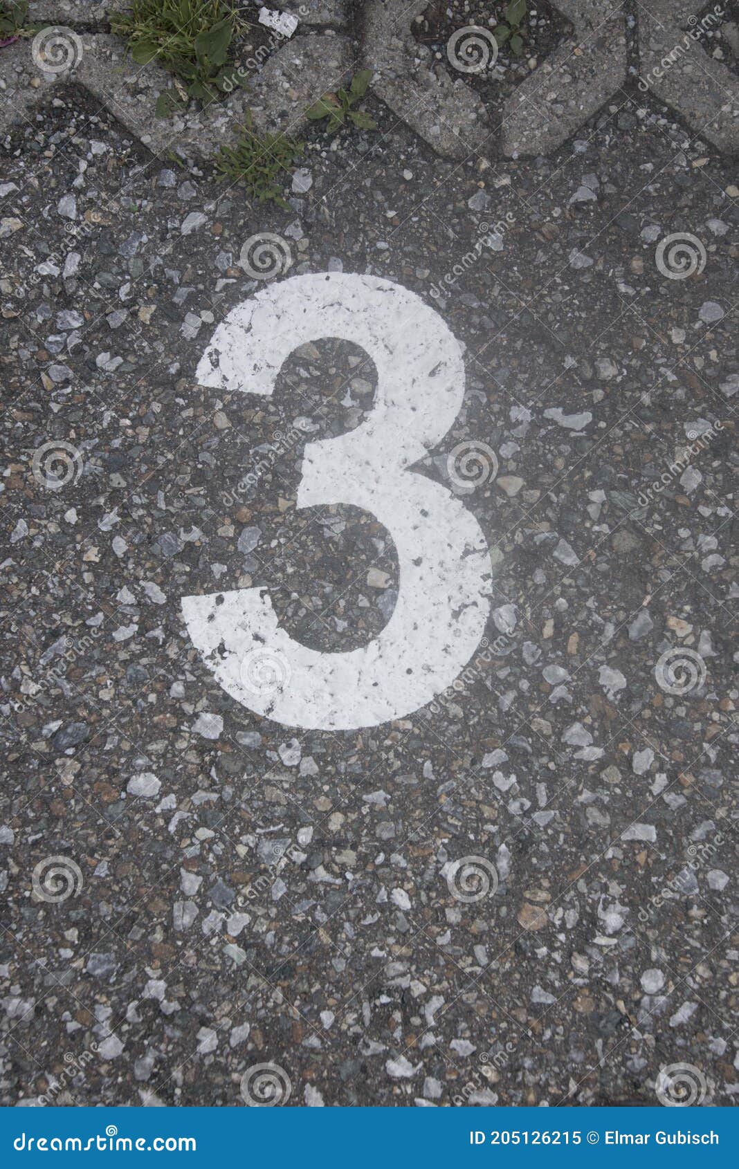 Symbol of the number three stock image. Image of icons - 205126215