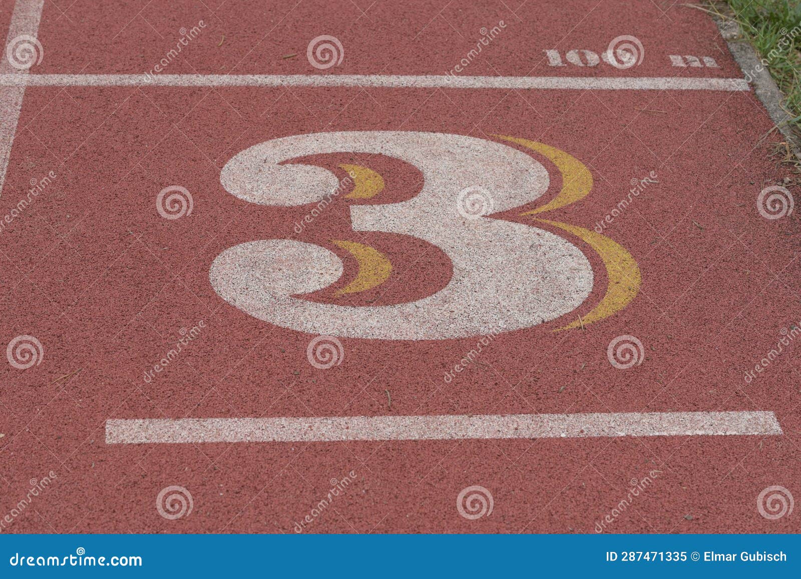 Symbol of the number three stock image. Image of measurement - 287471335