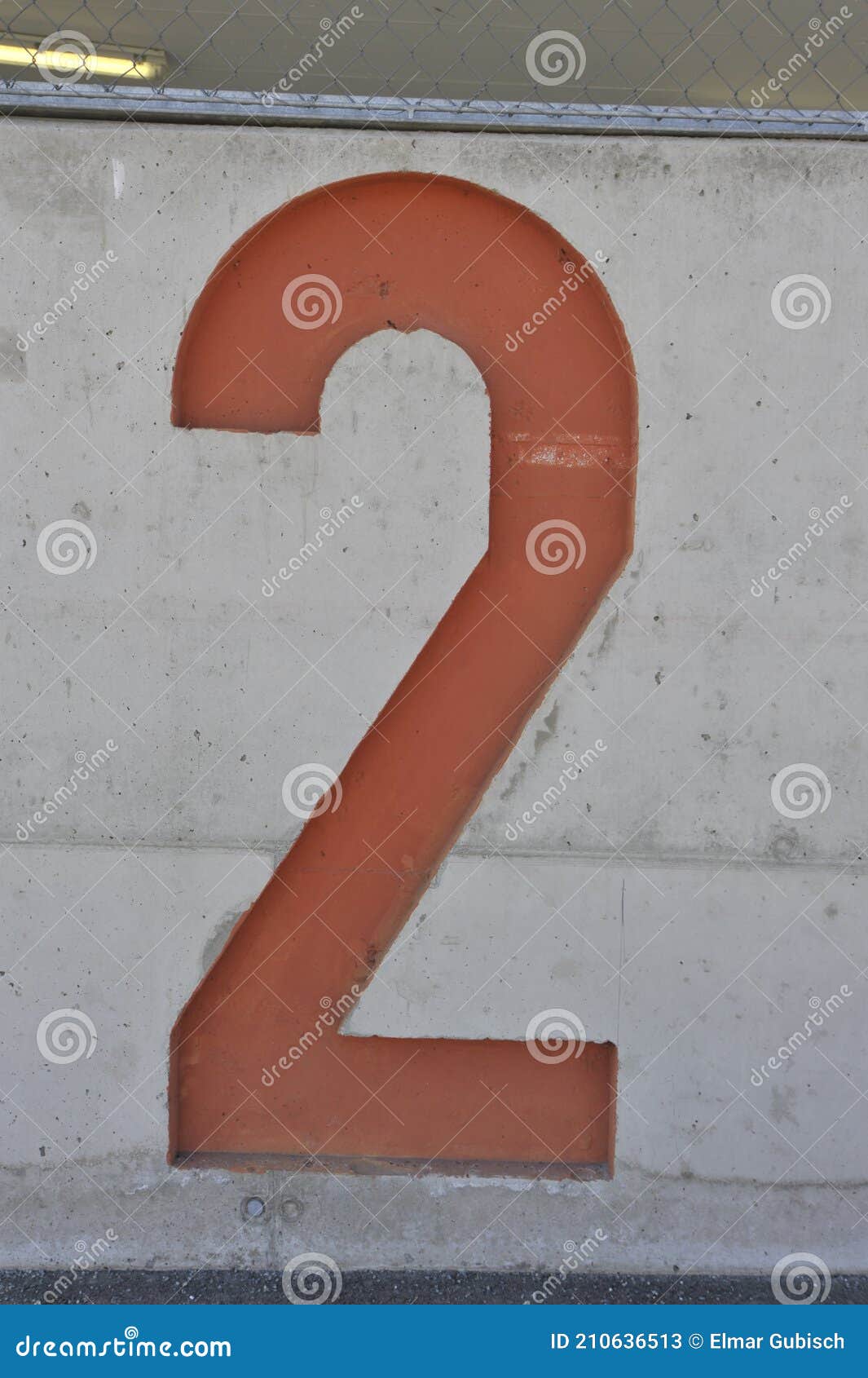 Symbol of the number two stock image. Image of measurement - 210636513
