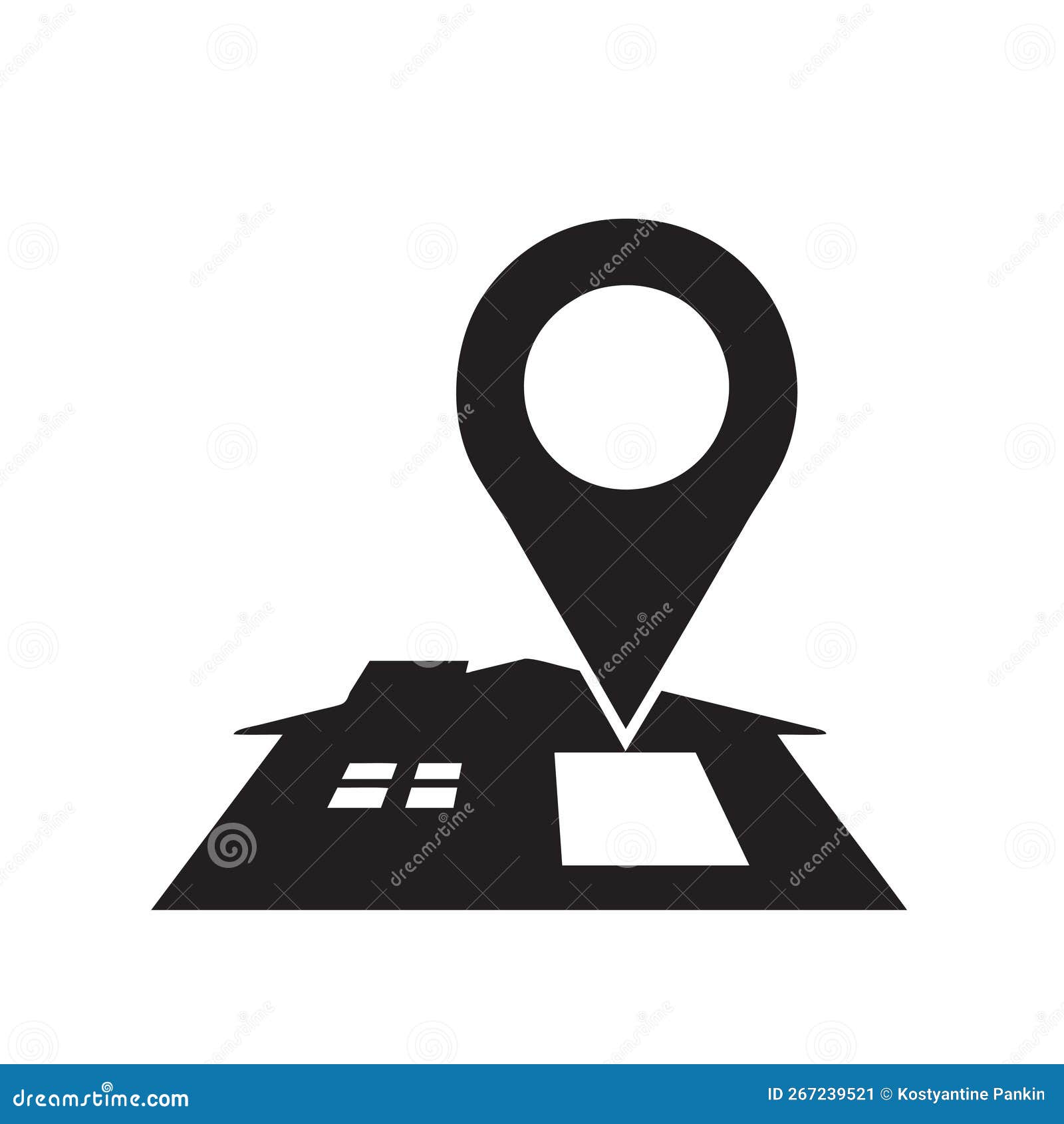 Symbol for Own Your Own Home Stock Vector - Illustration of possessor ...