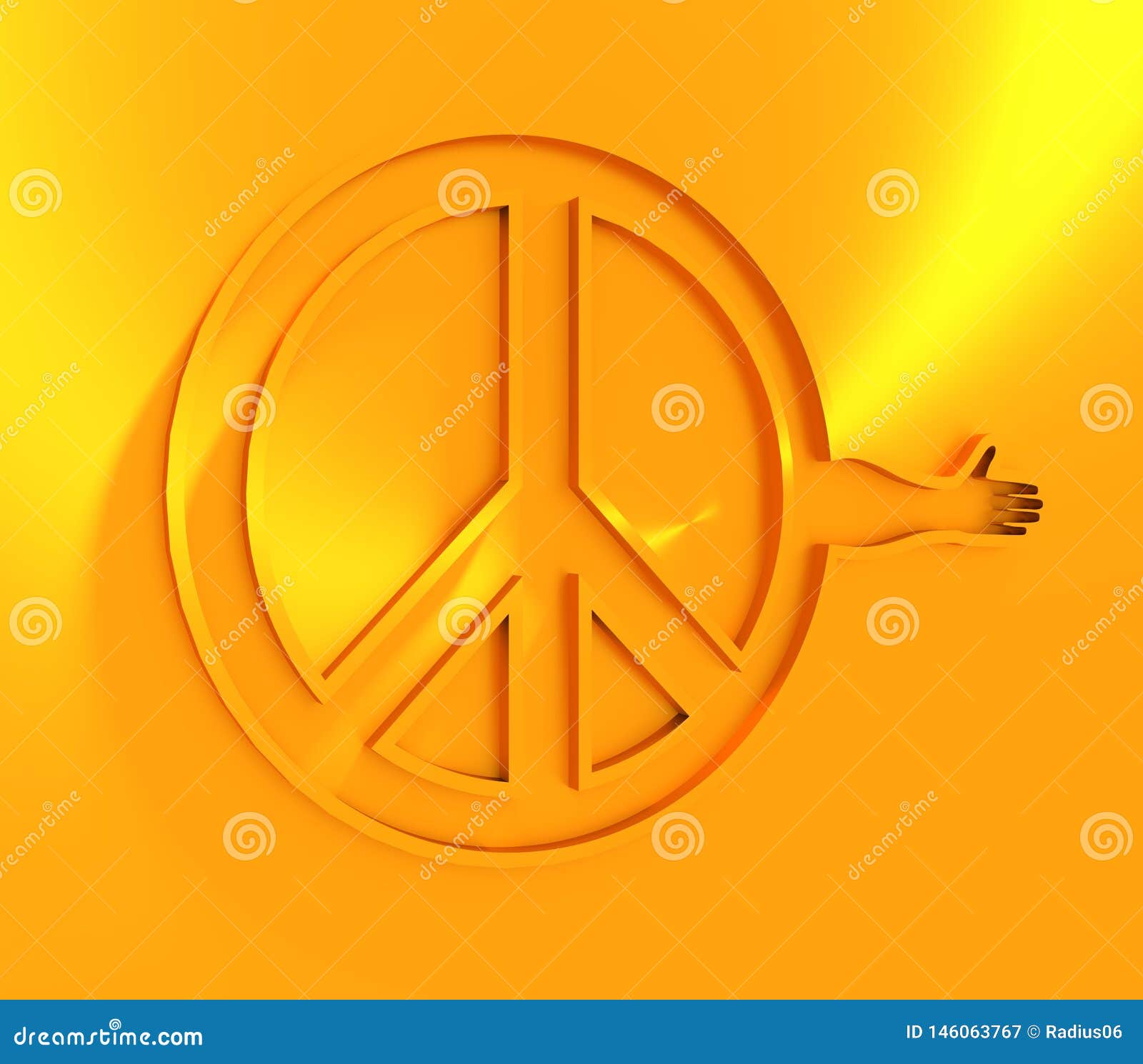 Peace symbol icon stock illustration. Illustration of icon - 146063767