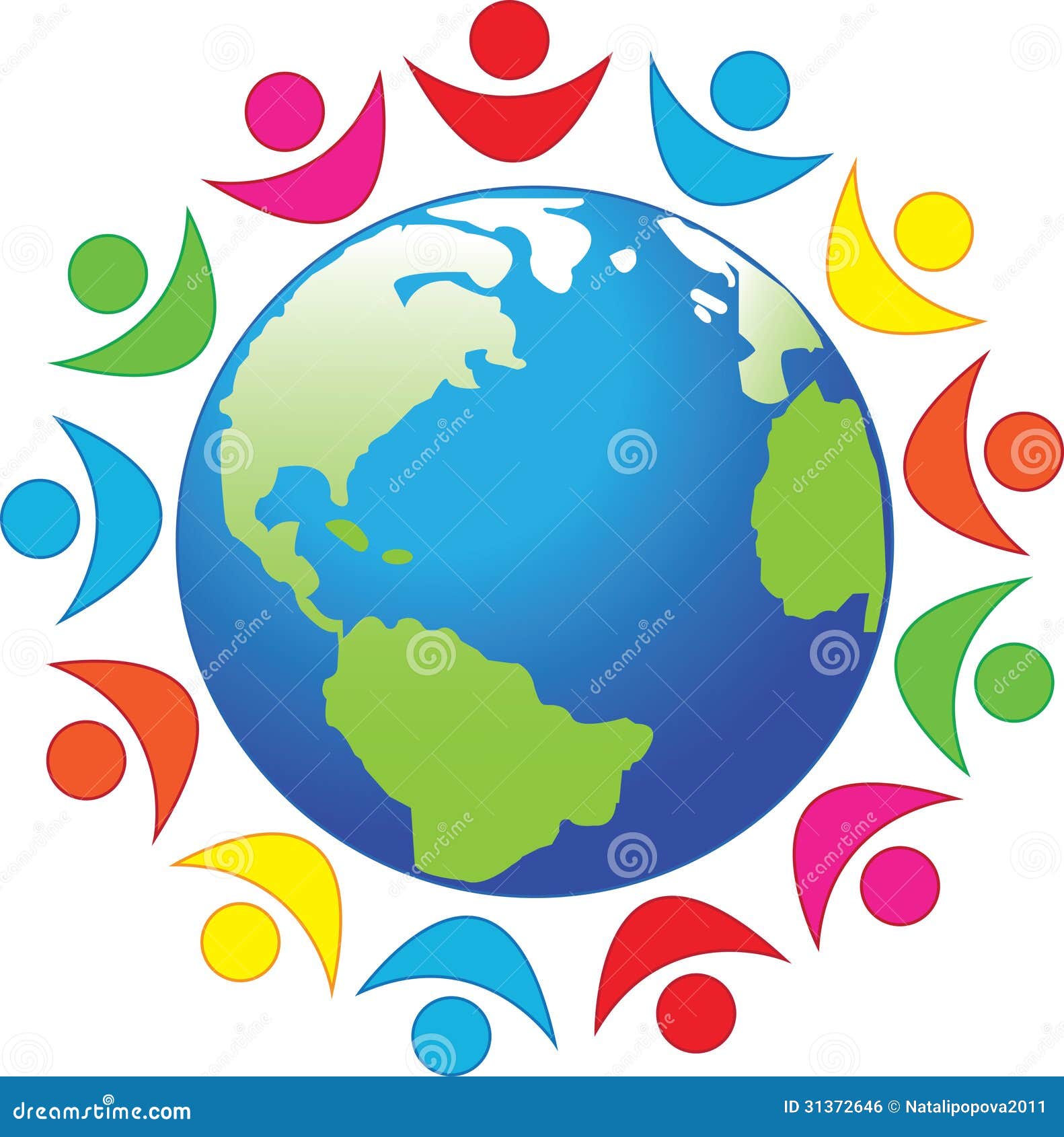 Symbol, Peace, Planet Earth Stock Illustration - Illustration of color ...