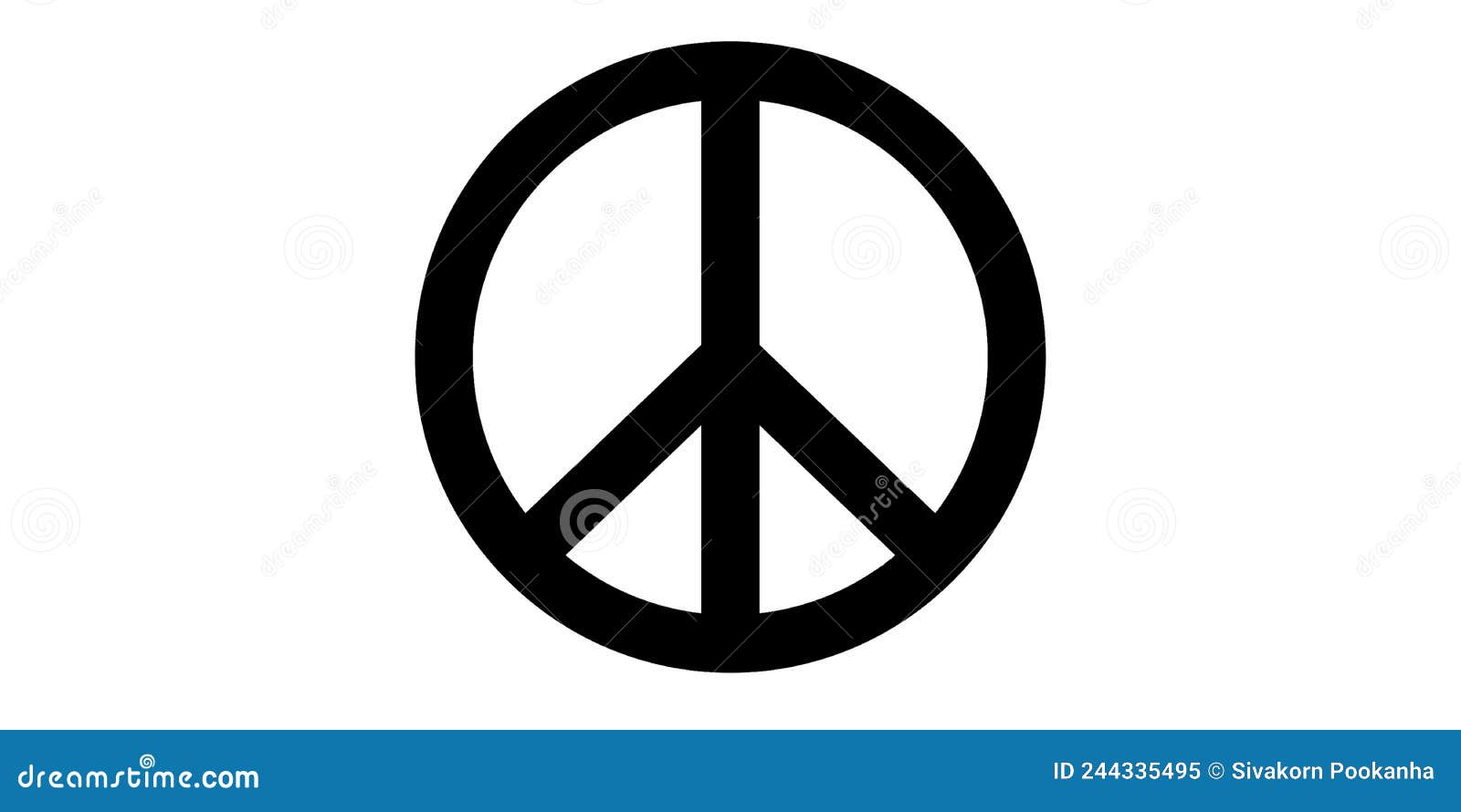 Symbol of Peace, Unity and Friendship on White Background for ...