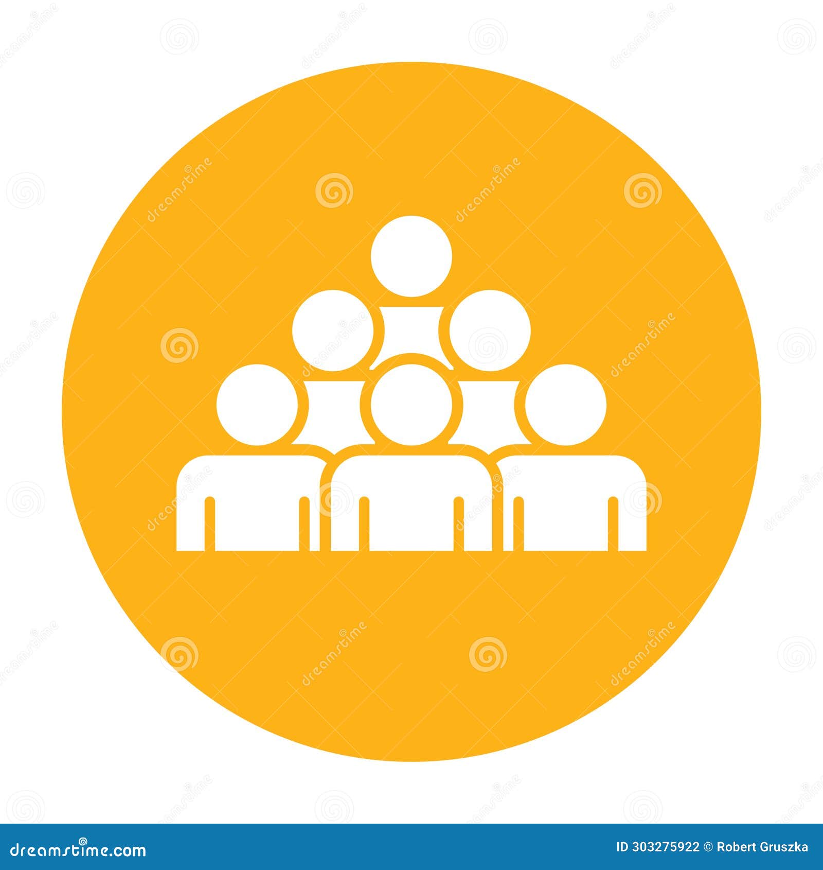 Symbol, people icon stock vector. Illustration of person - 303275922