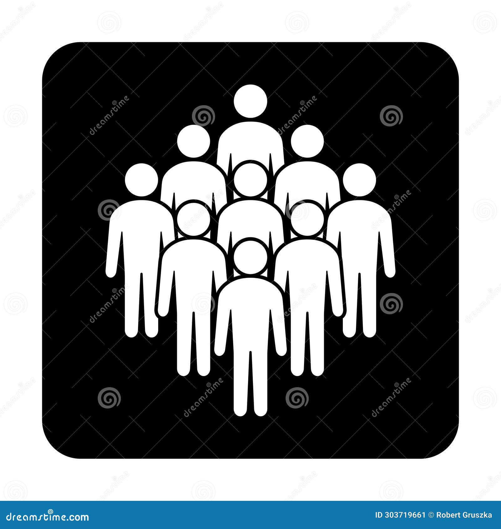Symbol, people icon stock illustration. Illustration of isolated ...