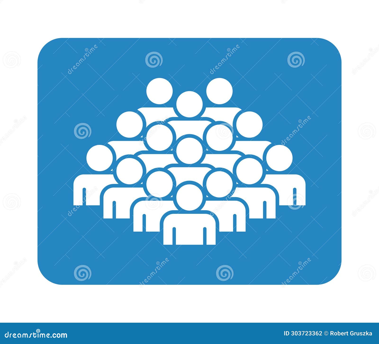 Symbol, people icon stock vector. Illustration of people - 303723362