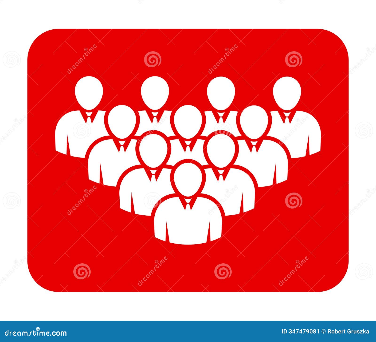 Symbol, people icon. stock vector. Illustration of group - 347479081