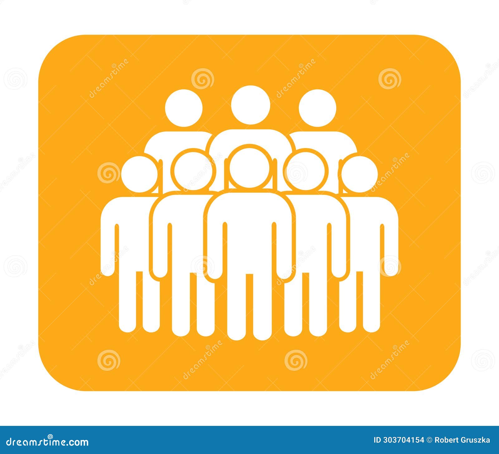 Symbol, people icon stock illustration. Illustration of white - 303704154
