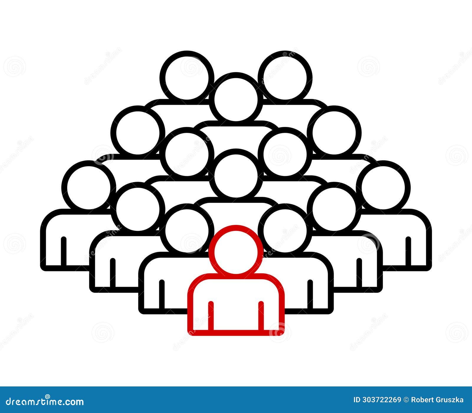 Symbol, people icon stock illustration. Illustration of people - 303722269
