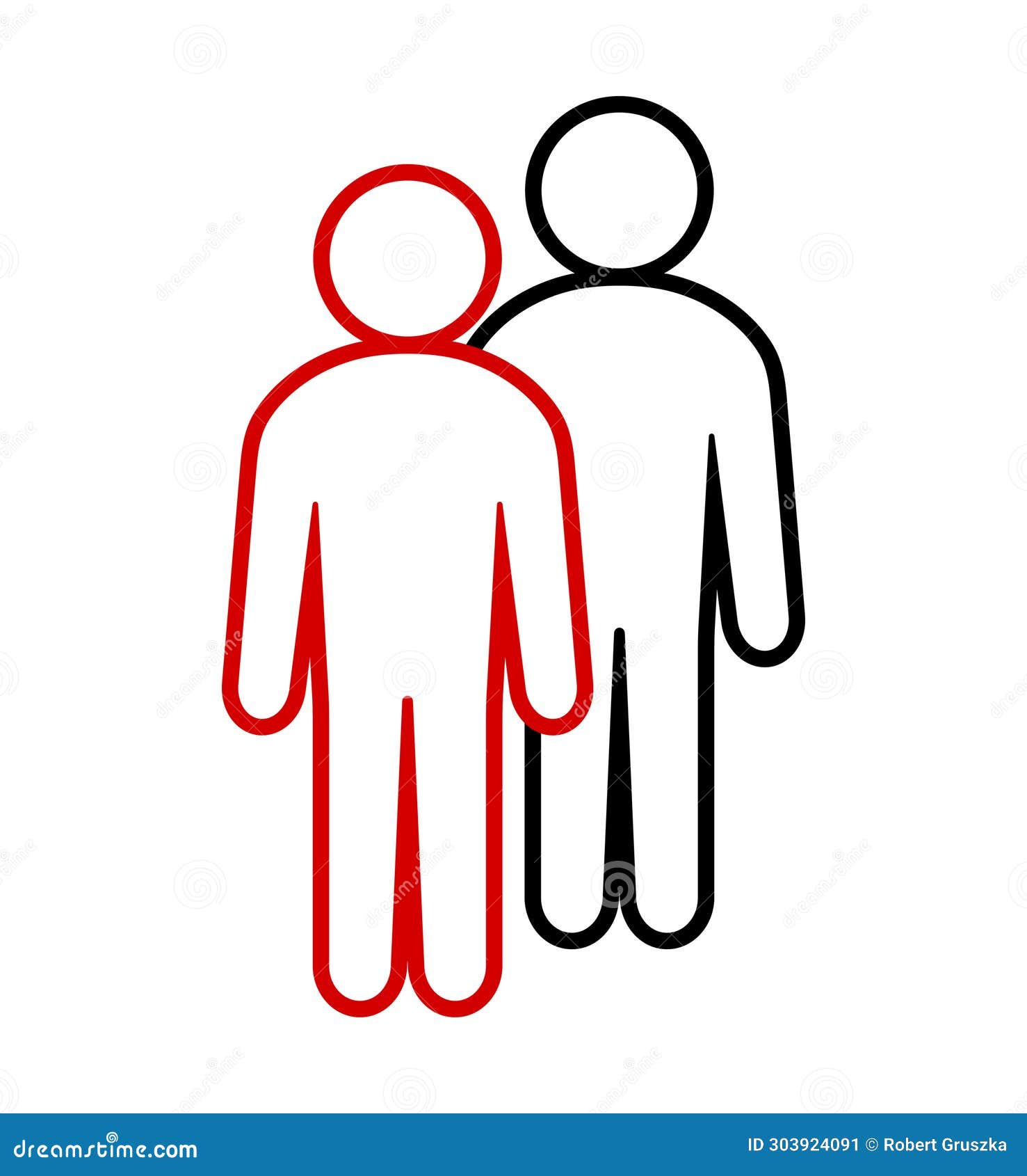 Symbol, people icon stock illustration. Illustration of people - 303924091
