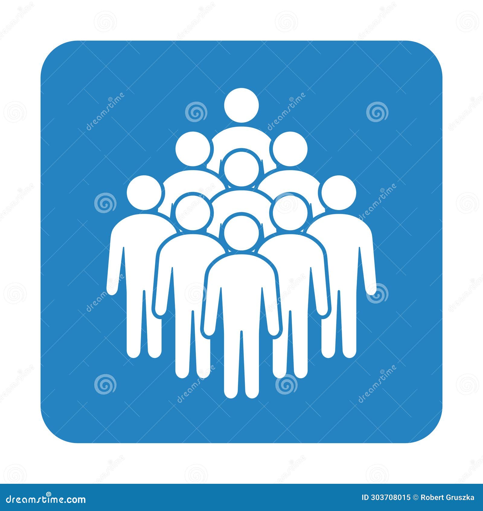 Symbol, people icon stock illustration. Illustration of vector - 303708015