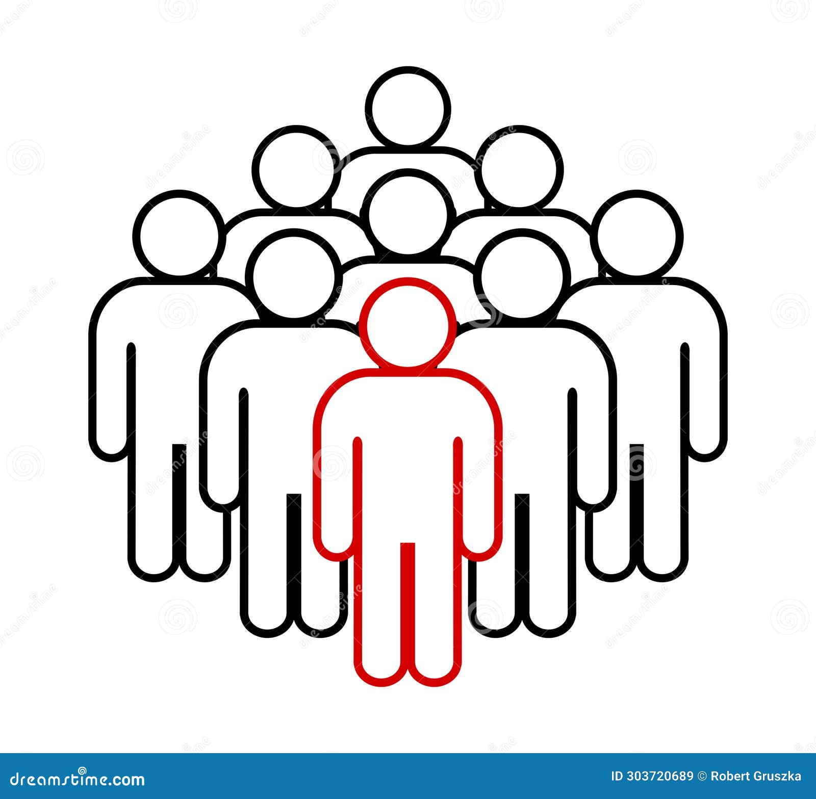 Symbol, people icon stock illustration. Illustration of vector - 303720689