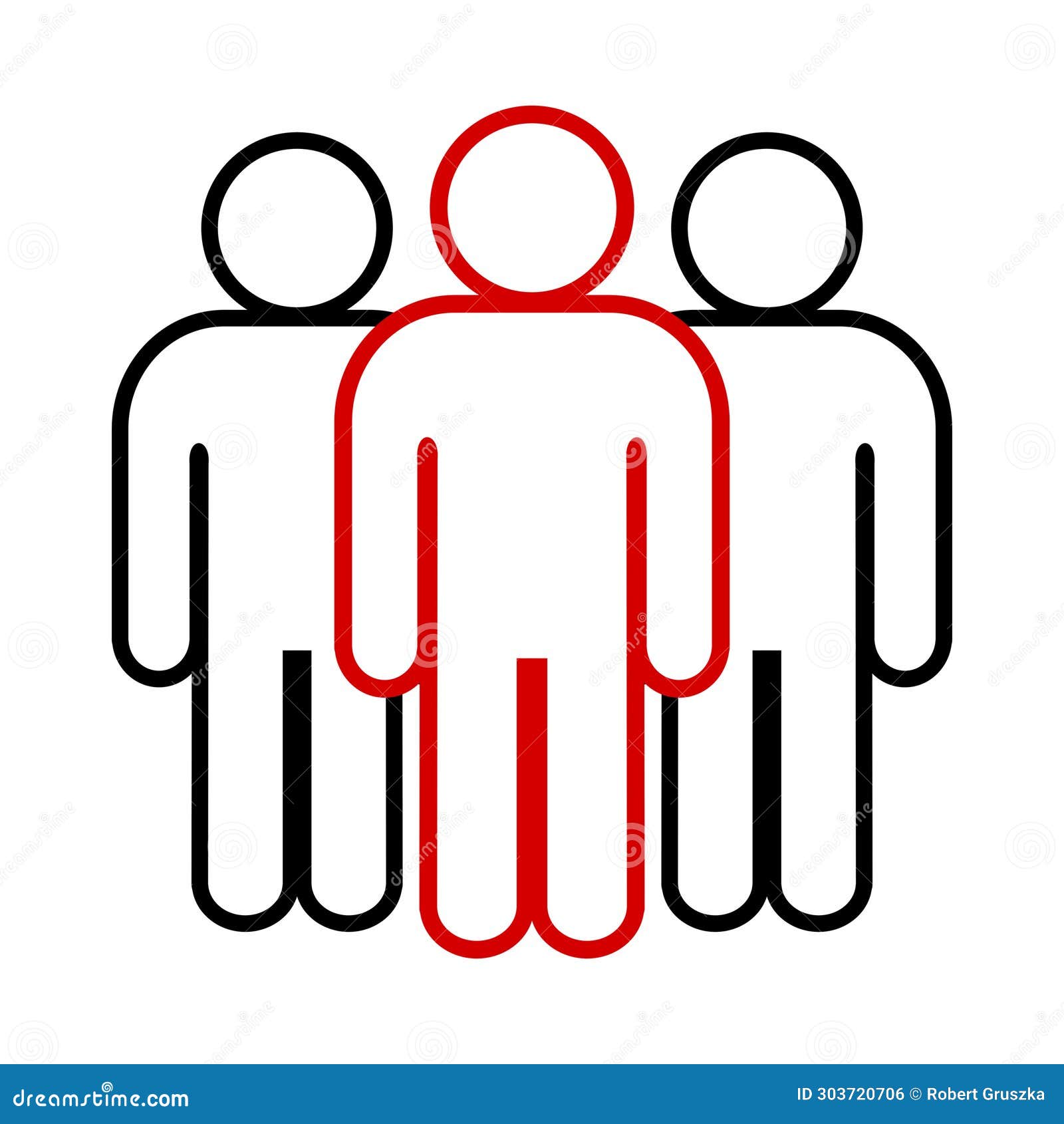 Symbol, people icon stock illustration. Illustration of organization ...